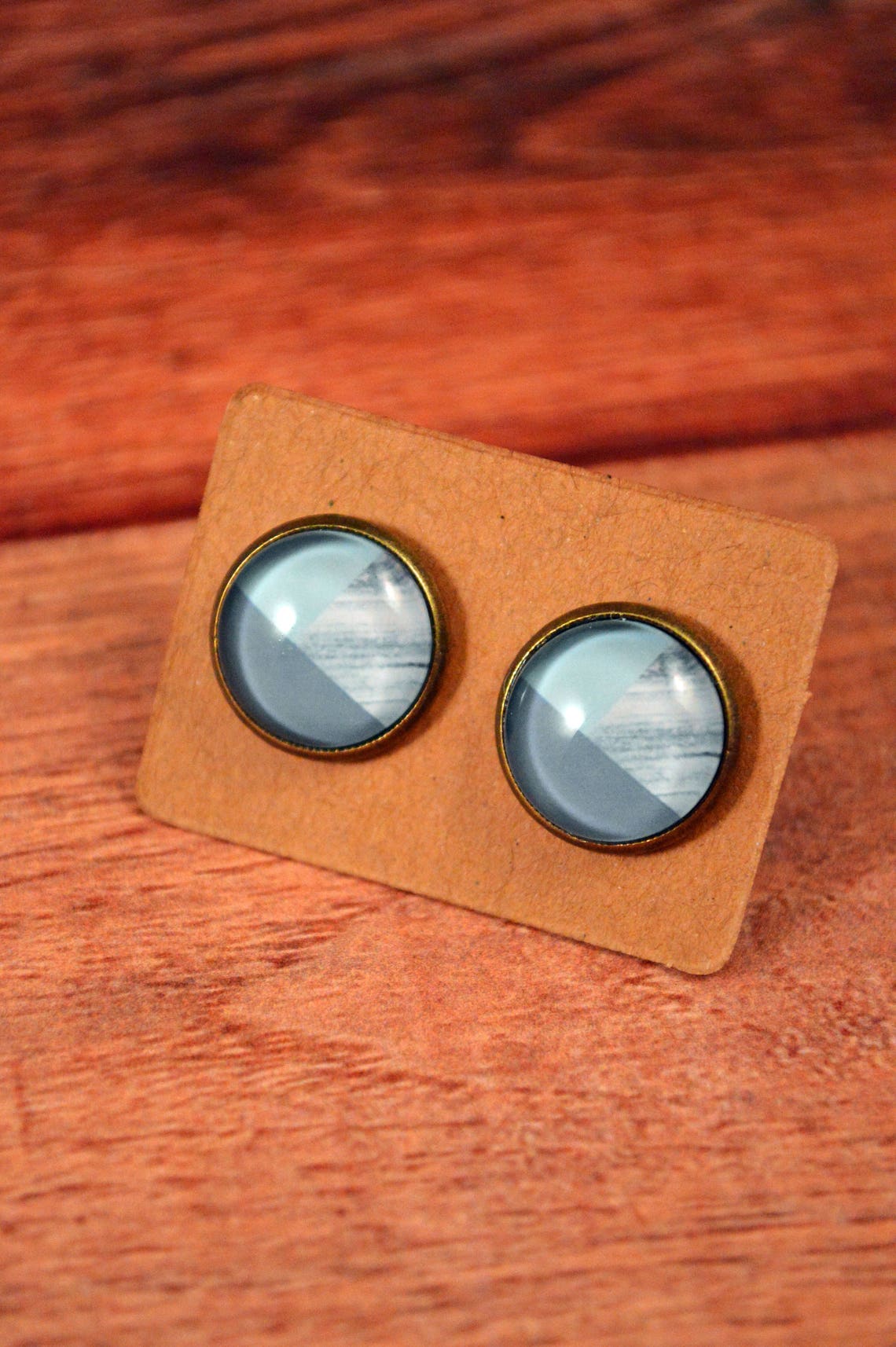 Modern Earrings Modern Jewelry Modern Studs Office Gifts - Etsy