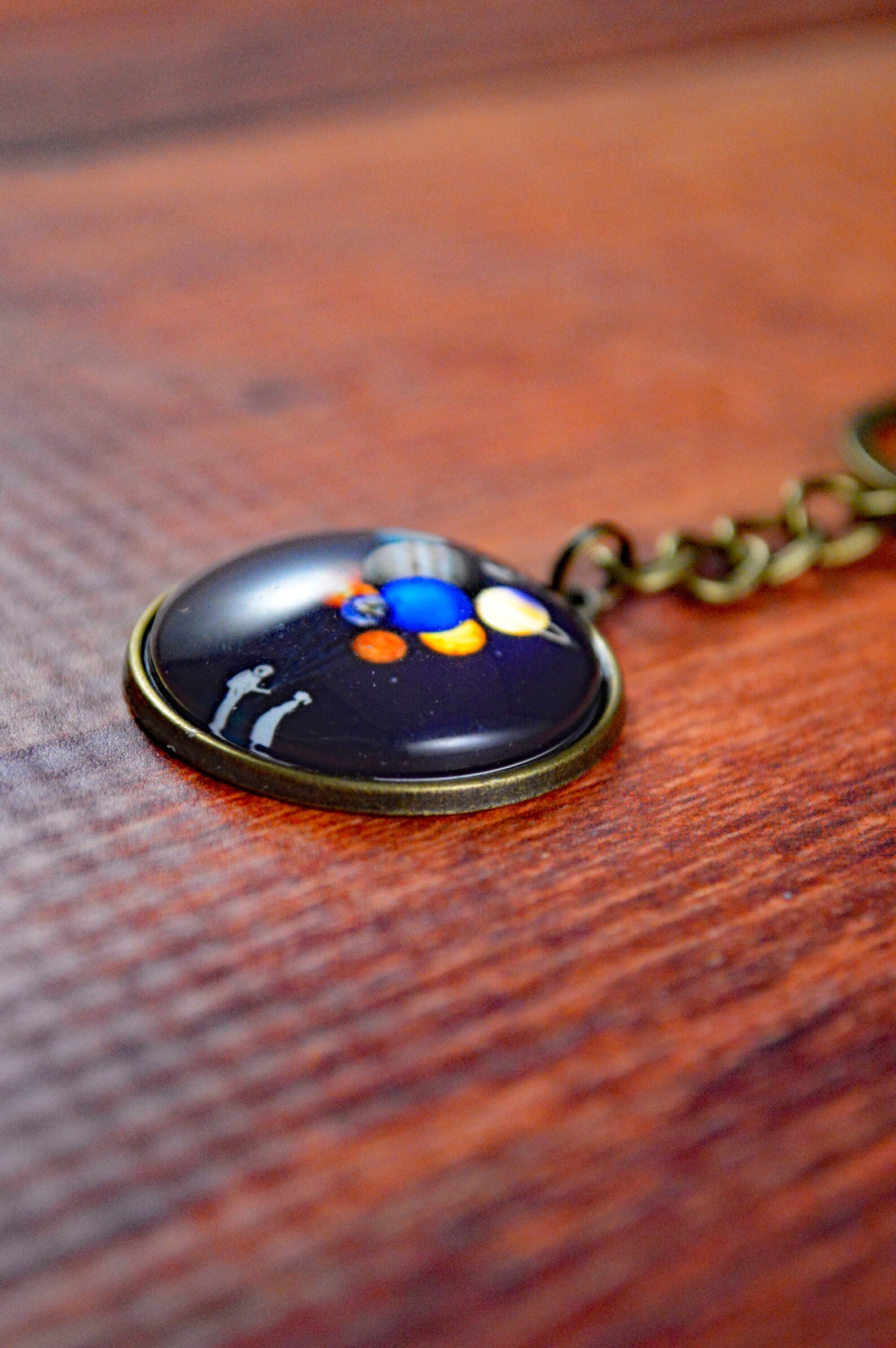 Planet Key Chain Planet Key Ring Space Key Chain Space Key | Etsy