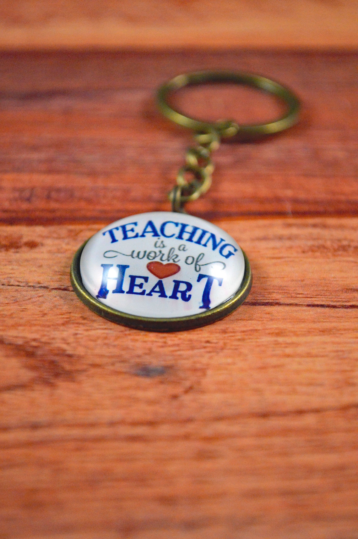 Teacher Gift Teacher Key Chain Teacher Key Ring Teaching - Etsy