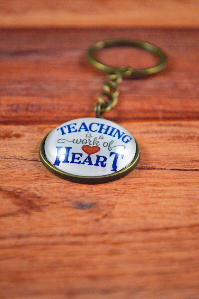 Teacher Gift Teacher Key Chain Teacher Key Ring Teaching - Etsy