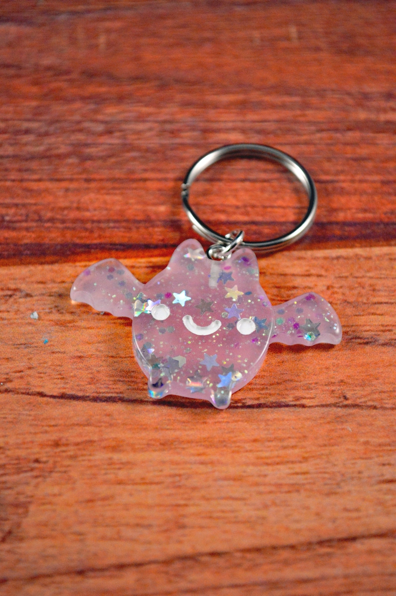Bat Key Chains Bat Keyring Flying Bat Key Chain Flying Bat | Etsy