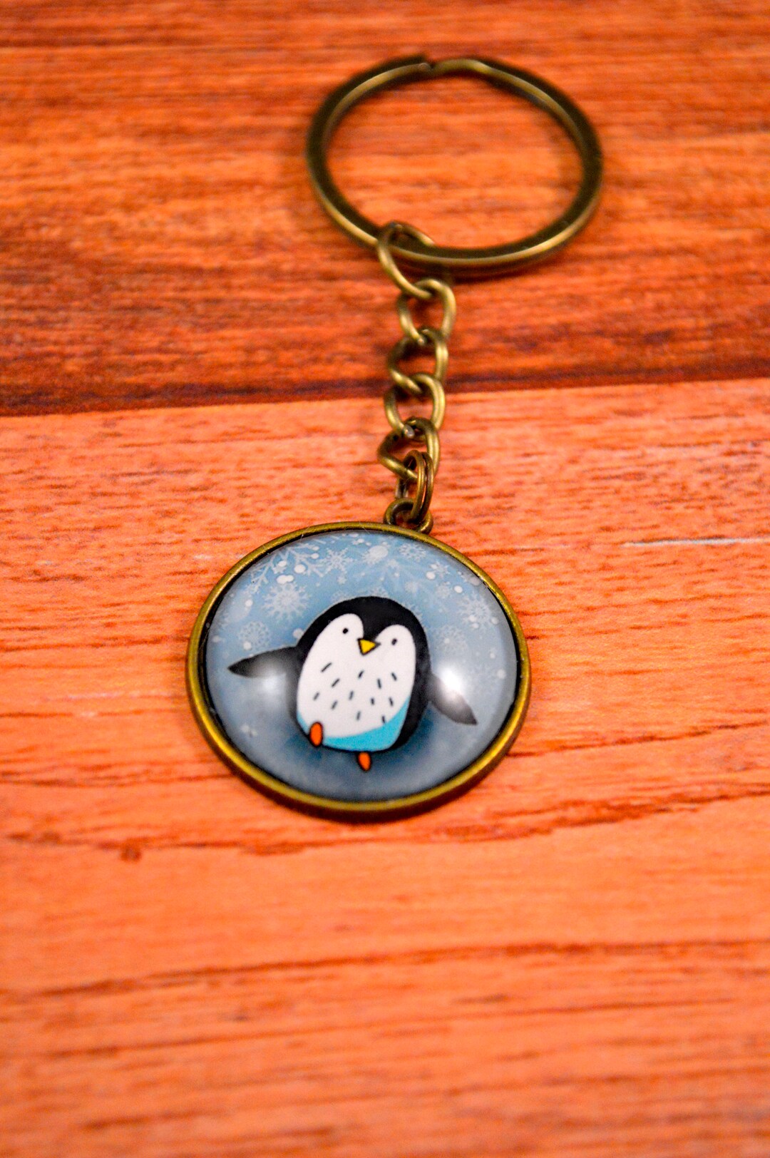 Penguin Keys, Penguin Key Chain, Sea Key Chain, Snow Key Chain, Penguin ...