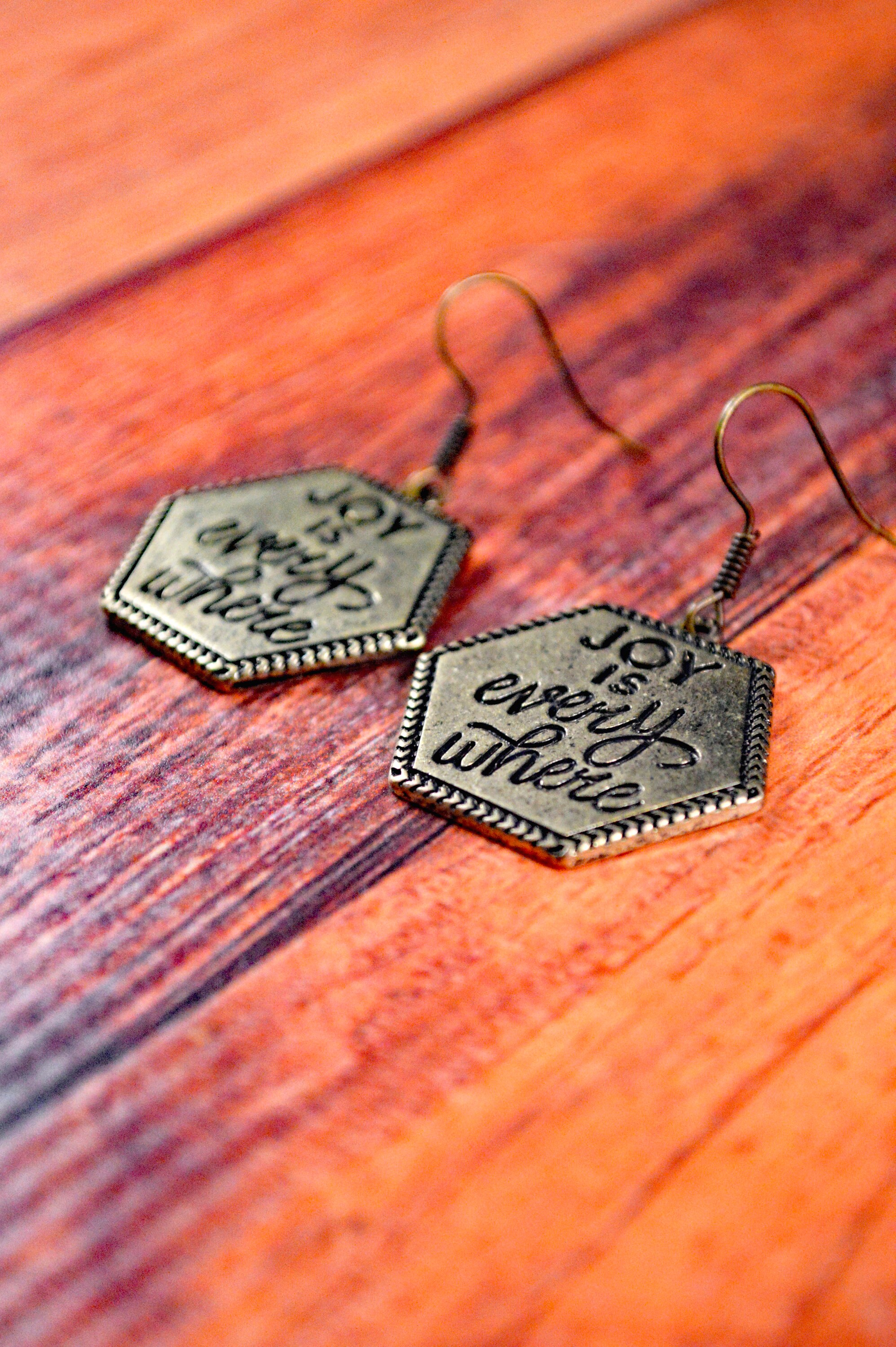 Positive Earrings Positive Jewelry Joy Jewelry Joy - Etsy UK