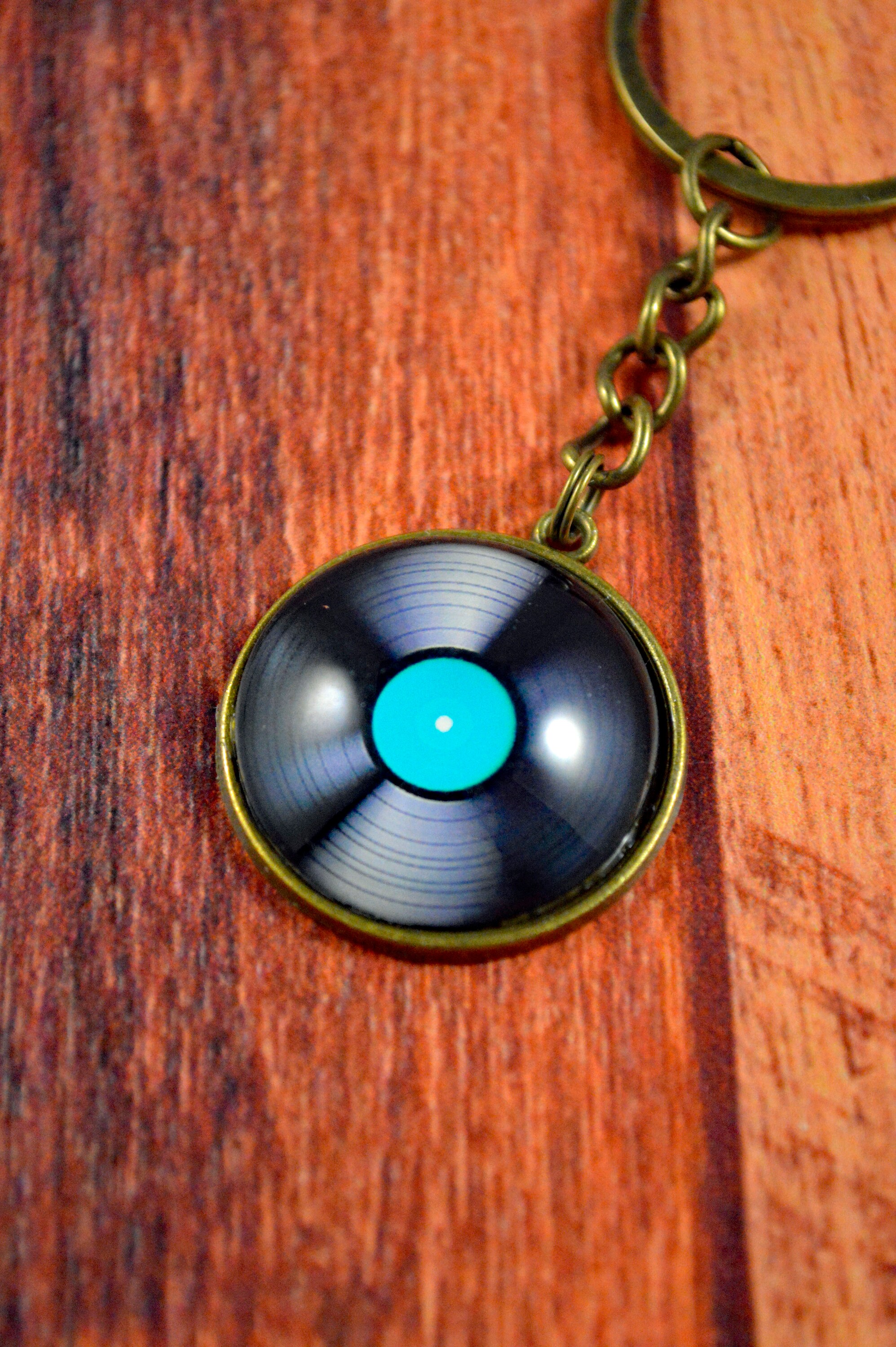 Music Key Chain Music Key Ring Music Gift Record Key Chain - Etsy