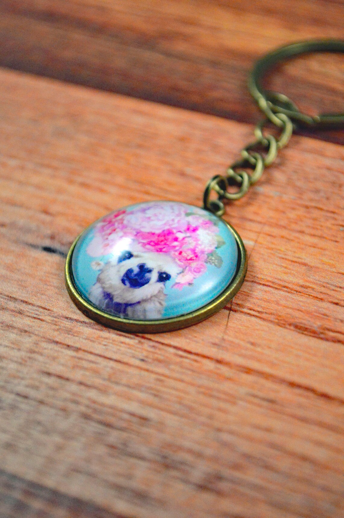 Llama Key Chain Llama Key Ring Llama Gift Animal Gift - Etsy