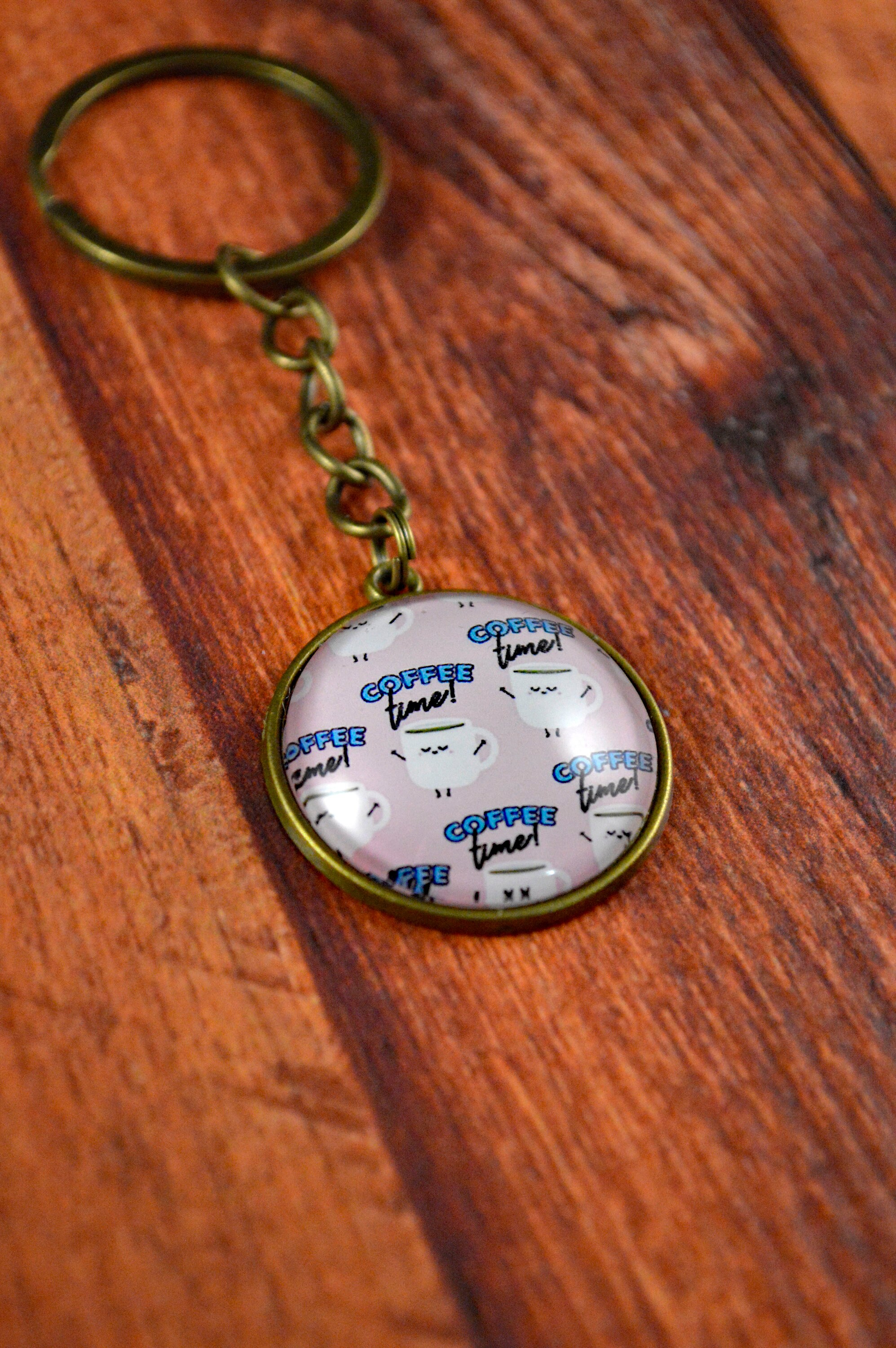 Coffee Key Chain Coffee Key Ring Coffee Bean Key Chain - Etsy UK