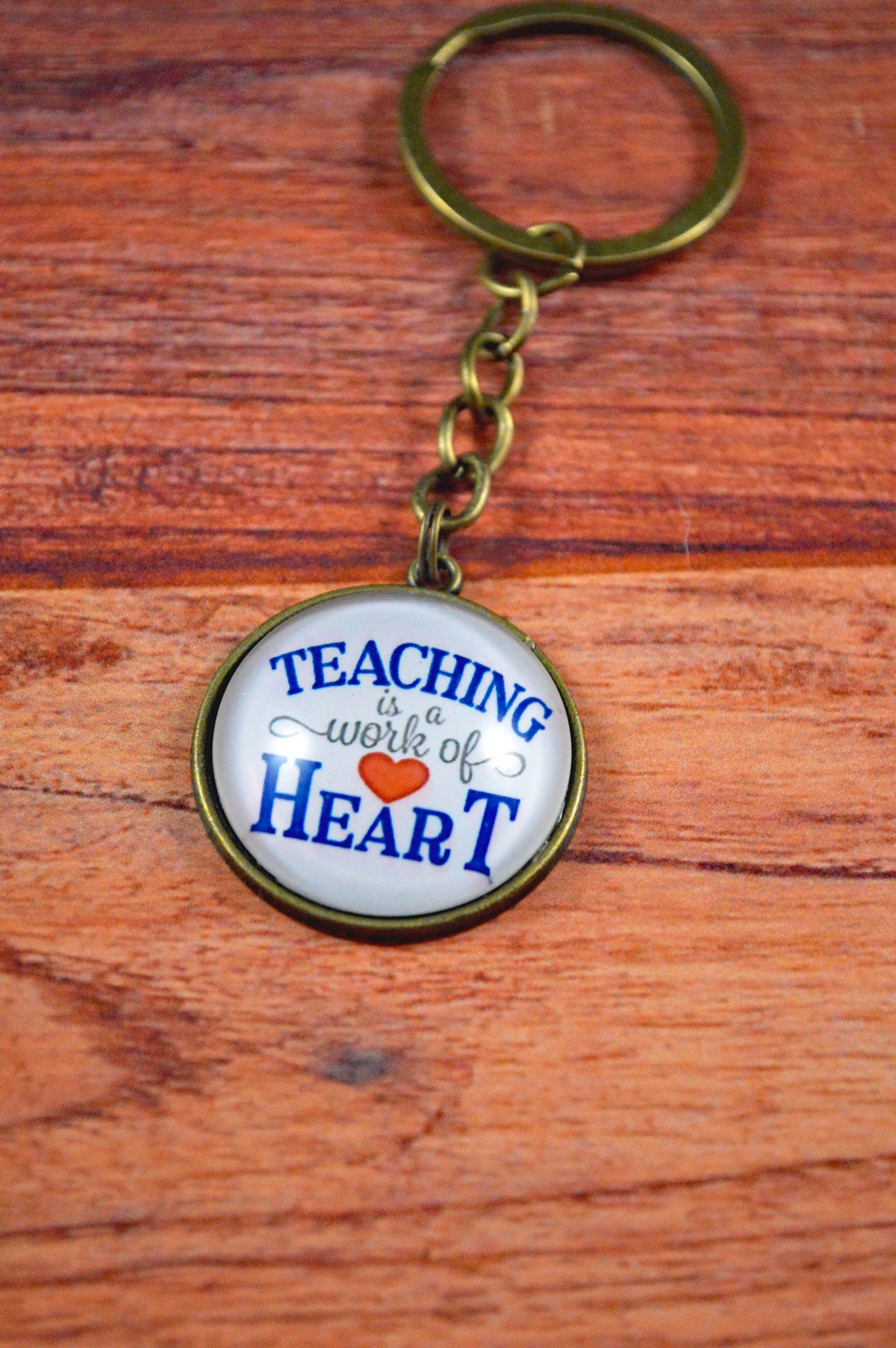Teacher Gift, Teacher Key Chain, Teacher Key Ring, Teaching Gift ...