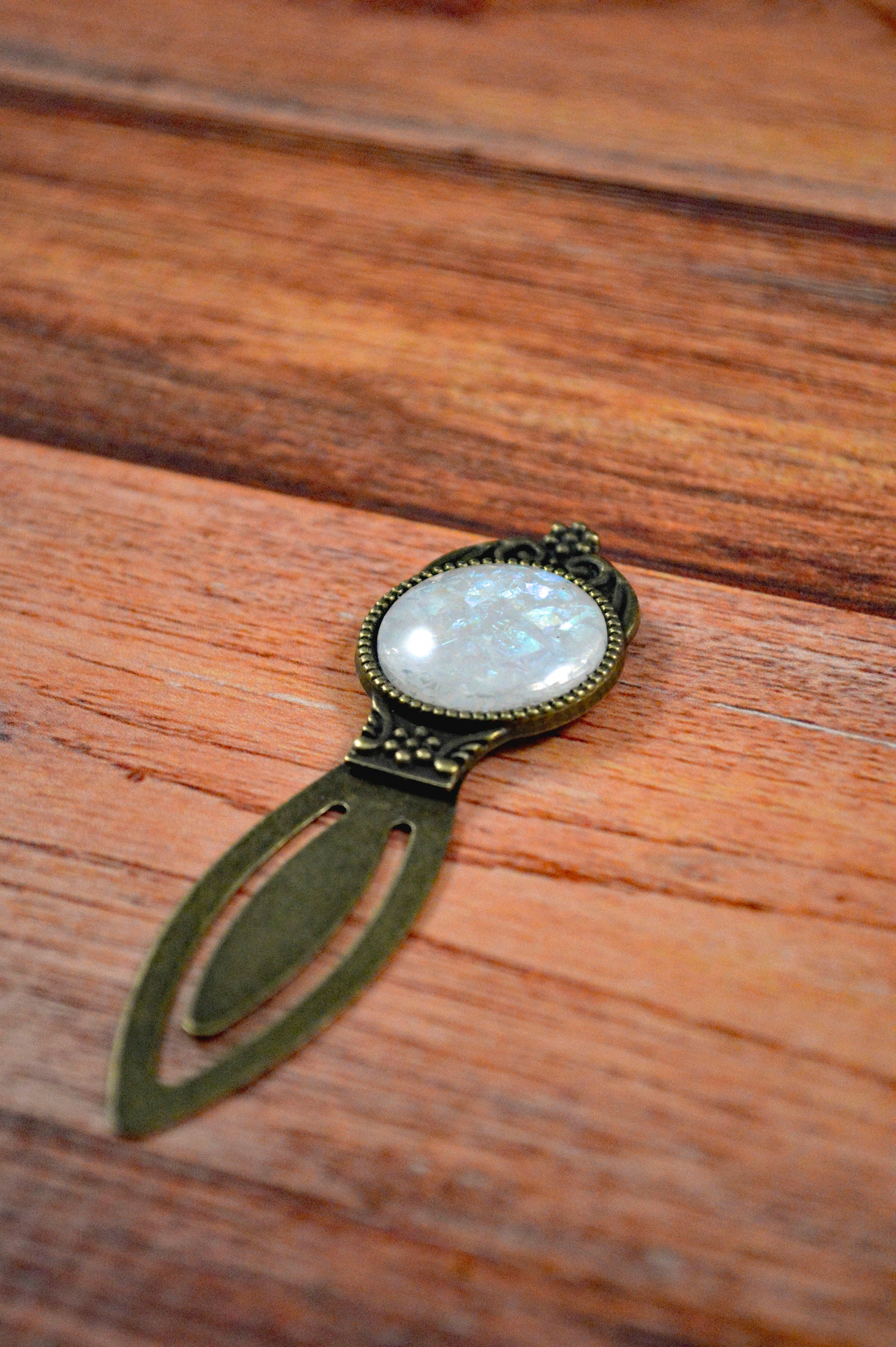 White Bookmark Blue Bookmark Simple Bookmark Reading Gift - Etsy