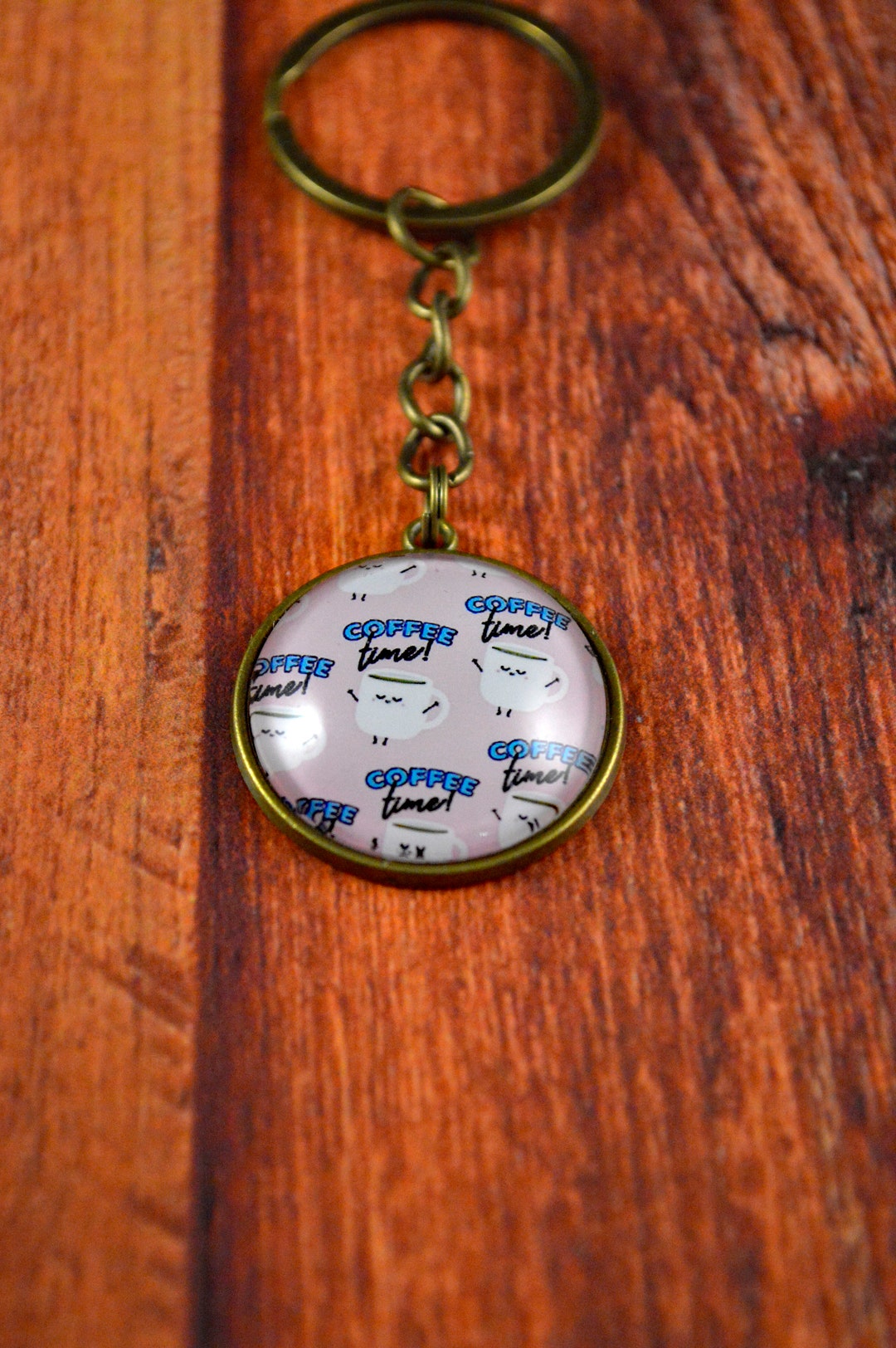 Coffee Key Chain, Coffee Key Ring, Coffee Bean Key Chain, Coffee Gift ...