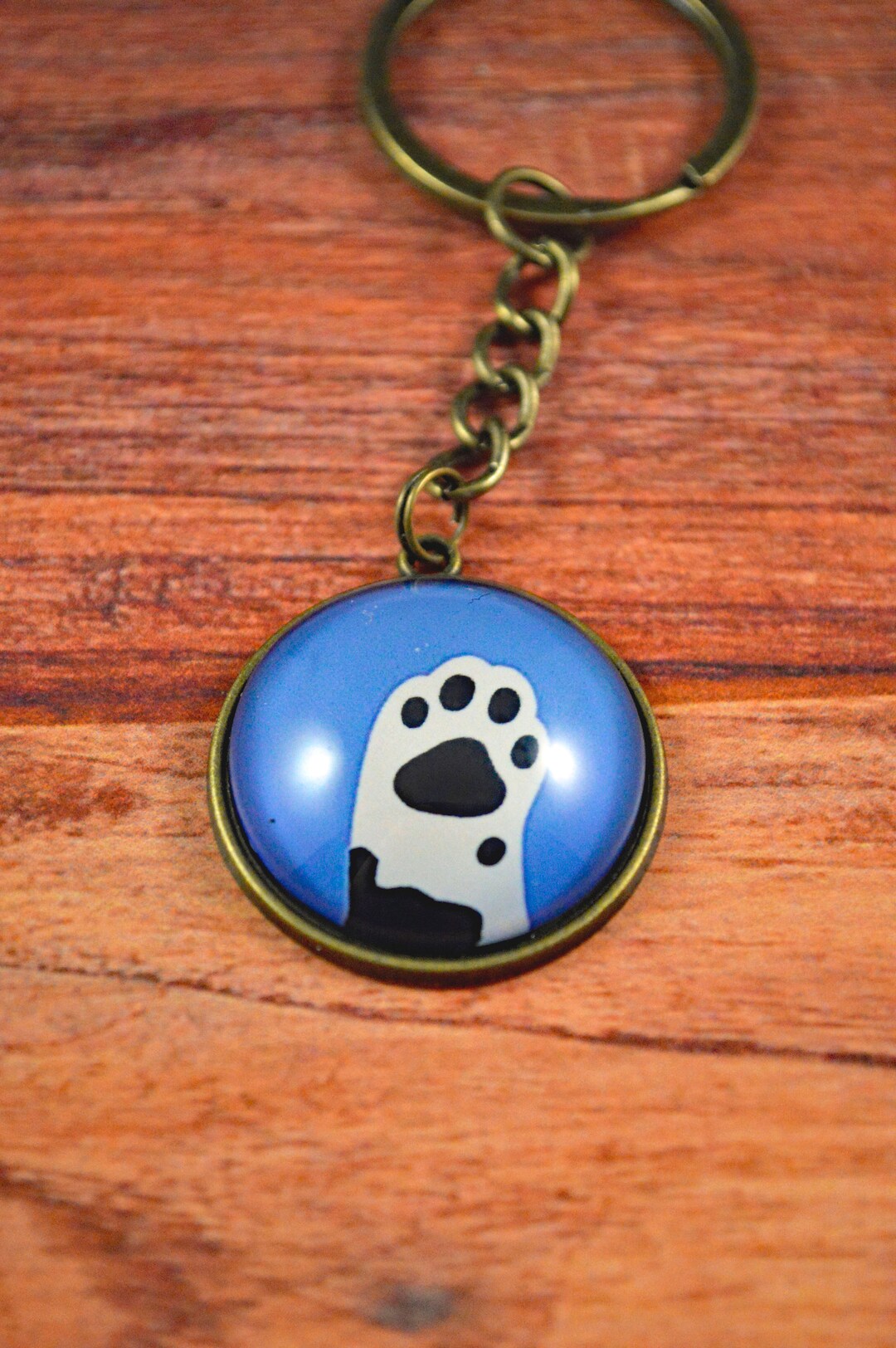 Cat Key Chain, Cat Key Ring, Cat Gift, Cute Cat Key Chain, Cute Cat ...