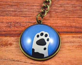 Walking Cat Key Chain Wood Cat Key Ring Scroll Saw Cat Key Fob - Etsy