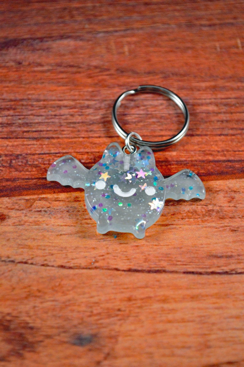 Bat Key Chains Bat Keyring Flying Bat Key Chain Flying Bat | Etsy