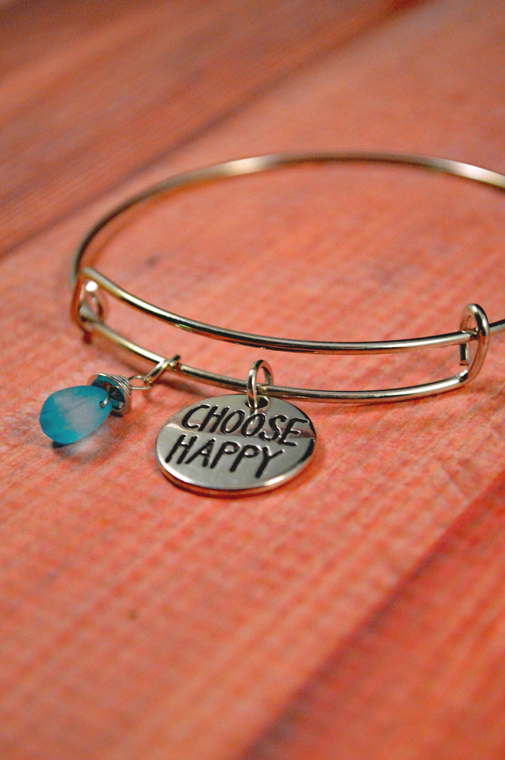 Positive Jewelry Positive Bracelet Word Bangle Word | Etsy