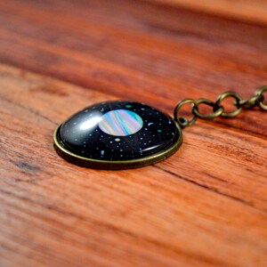 Planet Key Chain, Planet Key Ring, Space Key Chain, Space Key Ring ...