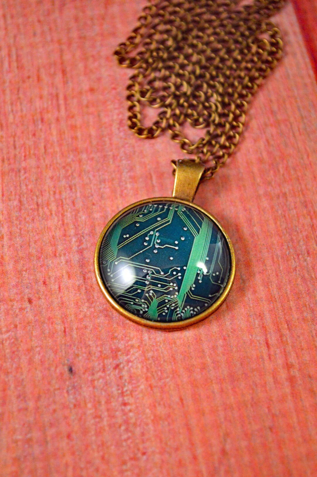 Circuit Jewelry, Circuit Necklace, Computer Necklace, Computer Science ...