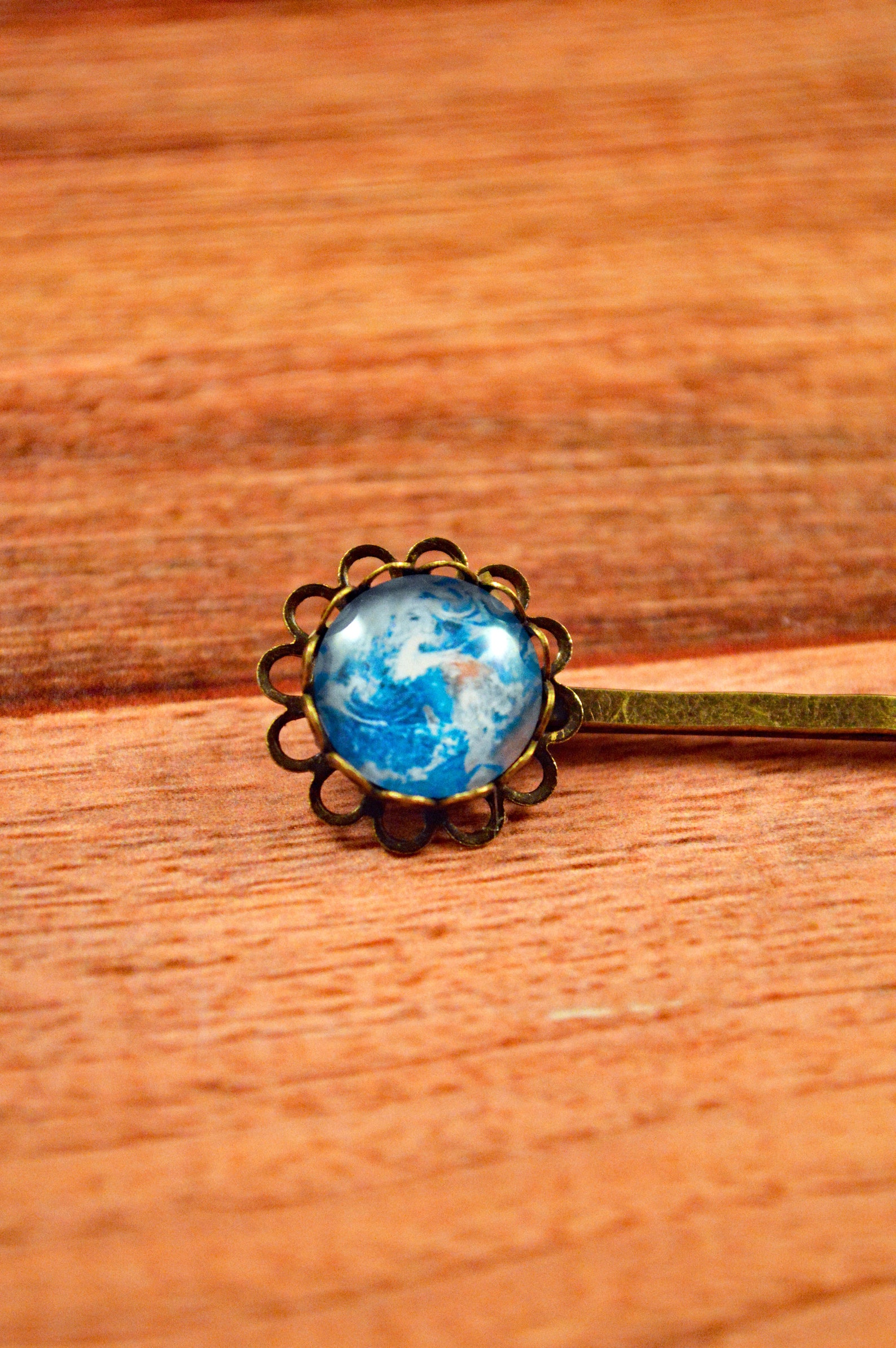 Moon Hairpins Moon Bobby Pin Earth Hairpin Space Bobby Pin - Etsy
