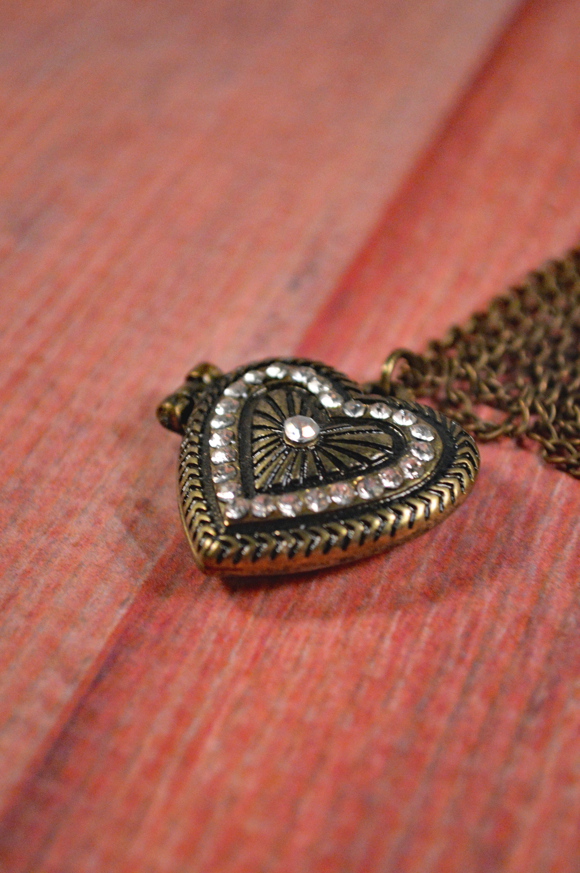 Heart Locket, Heart Jewelry, Heart Necklace, Cute Locket, Victorian ...
