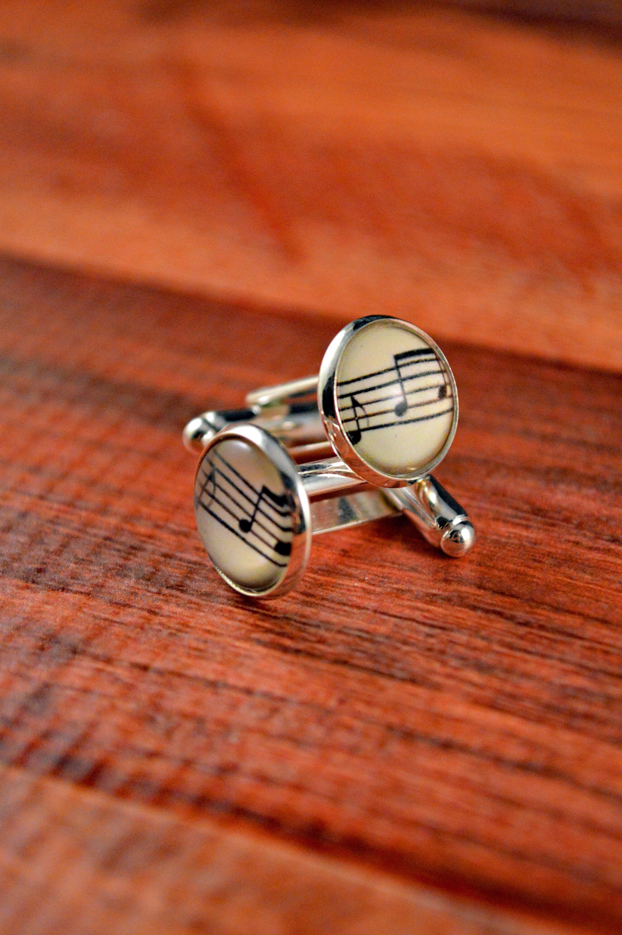 Music Cuff Links Musical Cuff Links Music Note Cuff Links | Etsy