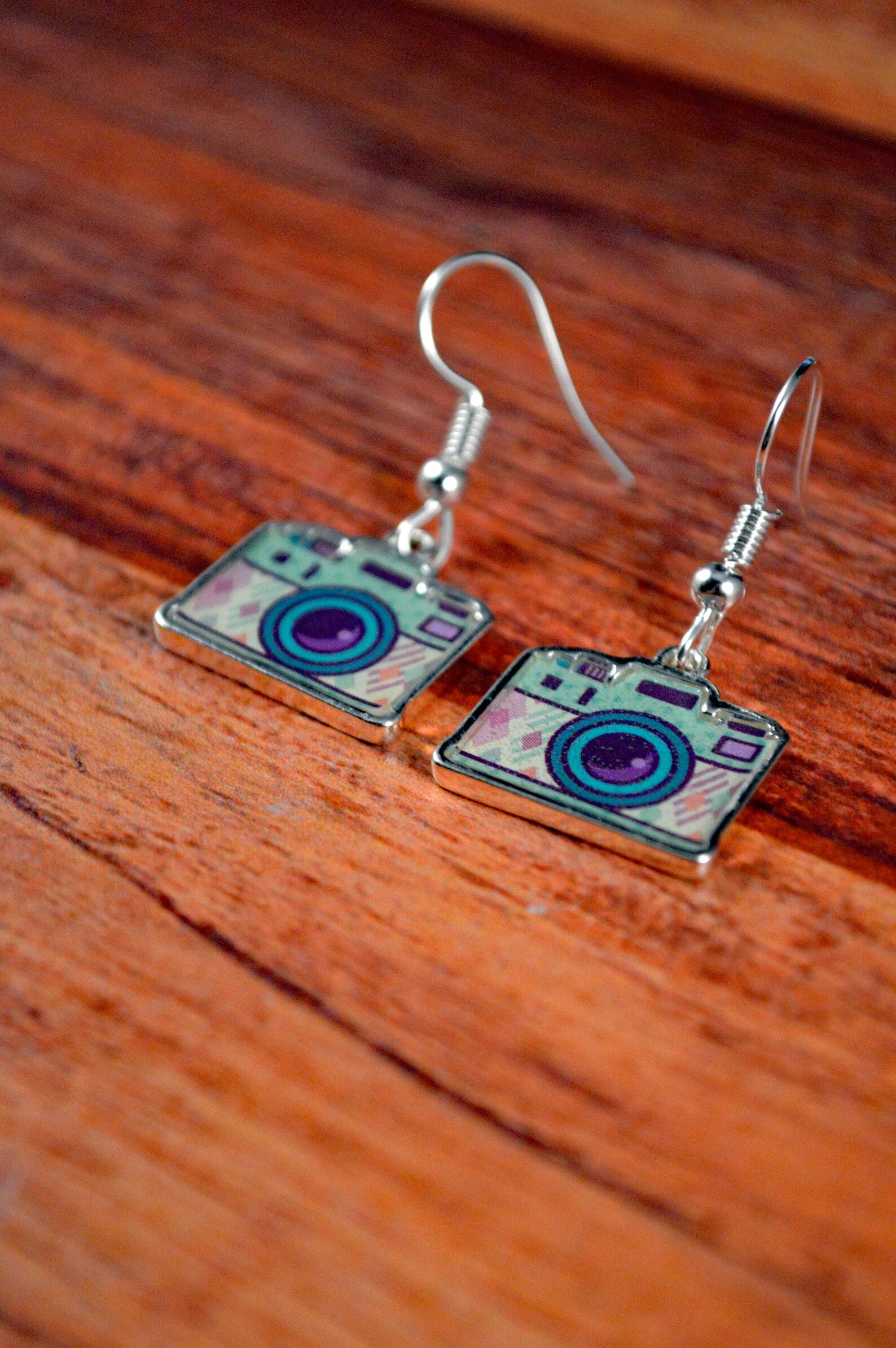Camera Earrings Photography Gift Camera Jewelry Small - Etsy