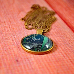 Circuit Jewelry, Circuit Necklace, Computer Necklace, Computer Science ...