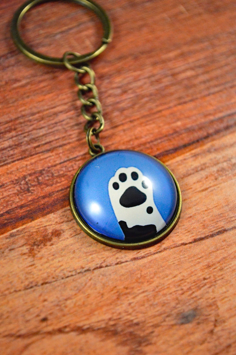 Cat Key Chain, Cat Key Ring, Cat Gift, Cute Cat Key Chain, Cute Cat ...