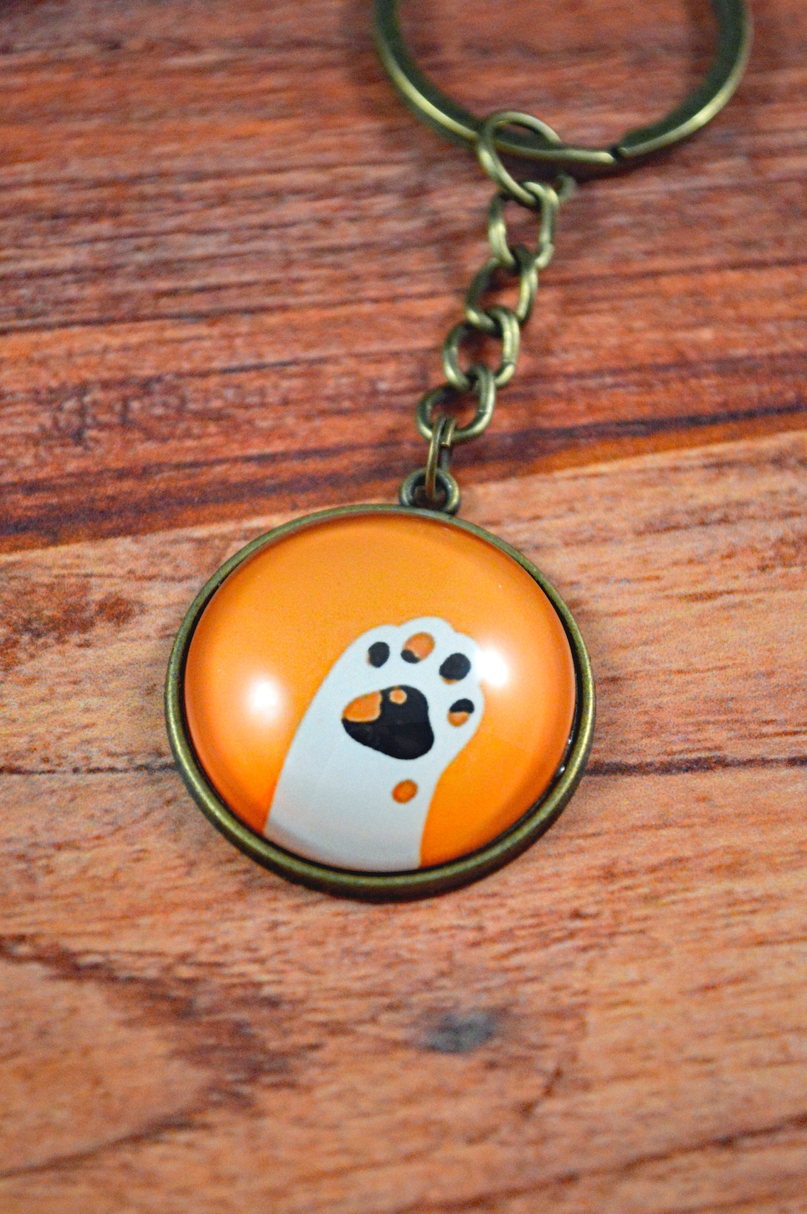 Cat Key Chain Cat Key Ring Cat Gift Cute Cat Key Chain - Etsy