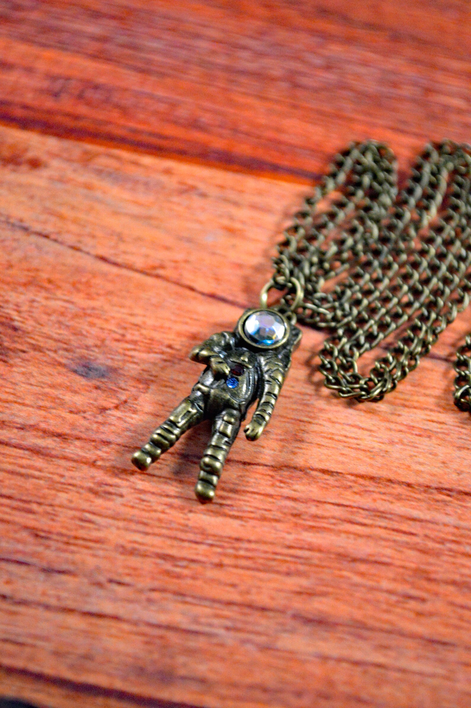 Astronaut Necklace Space Necklace Space Jewelry Earth | Etsy