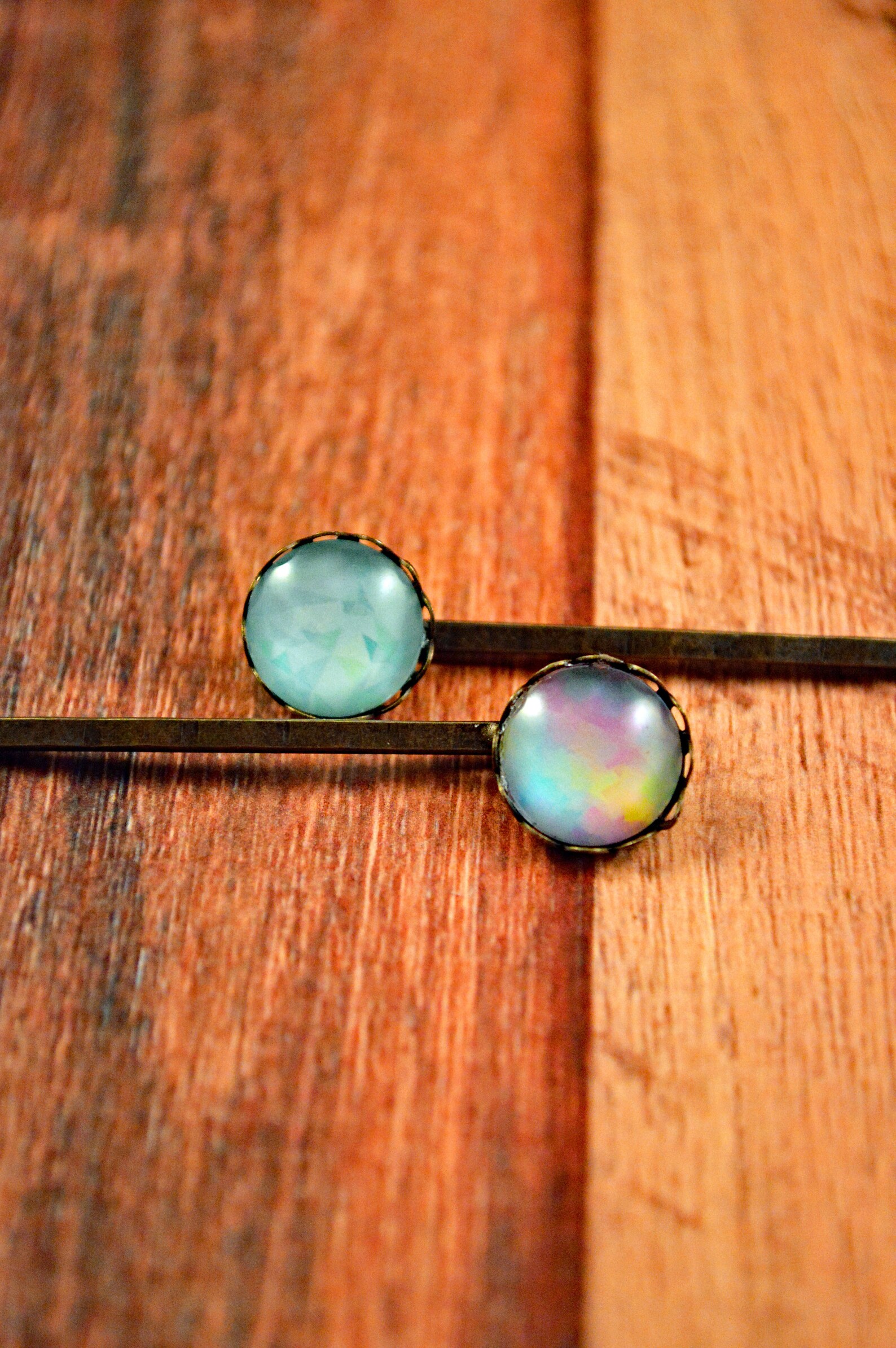 Pastel Hairpins Pastel Bobby Pins Blue Bobby Pins - Etsy