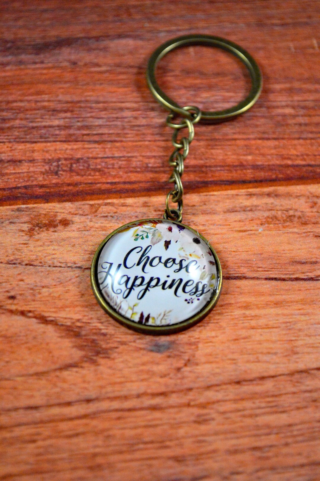 Positive Key Chain, Positive Gift, Happy Key Chain, Happy Key Ring ...