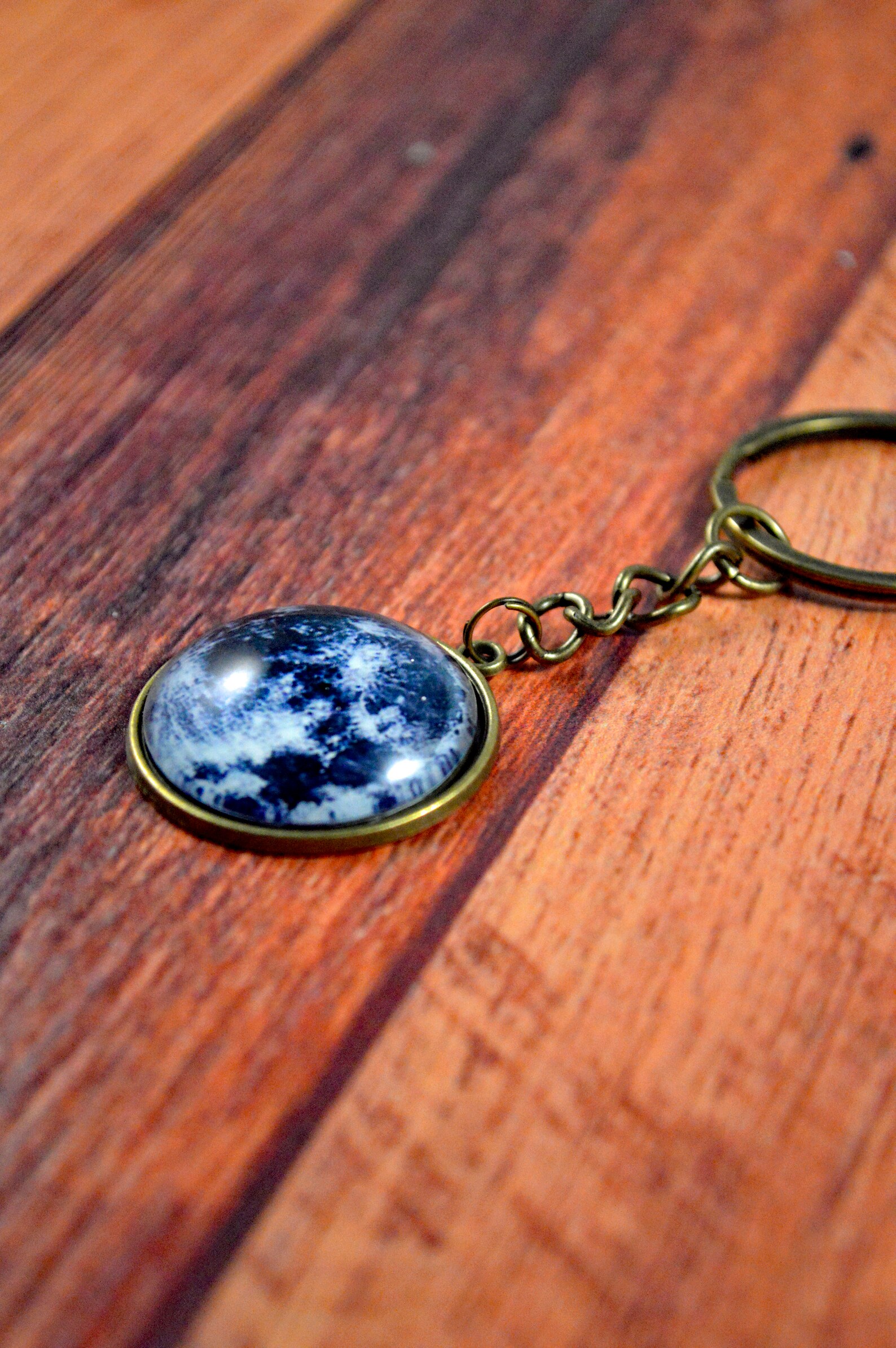 Moon Key Chain Moon Key Ring Space Key Chain Space Key - Etsy