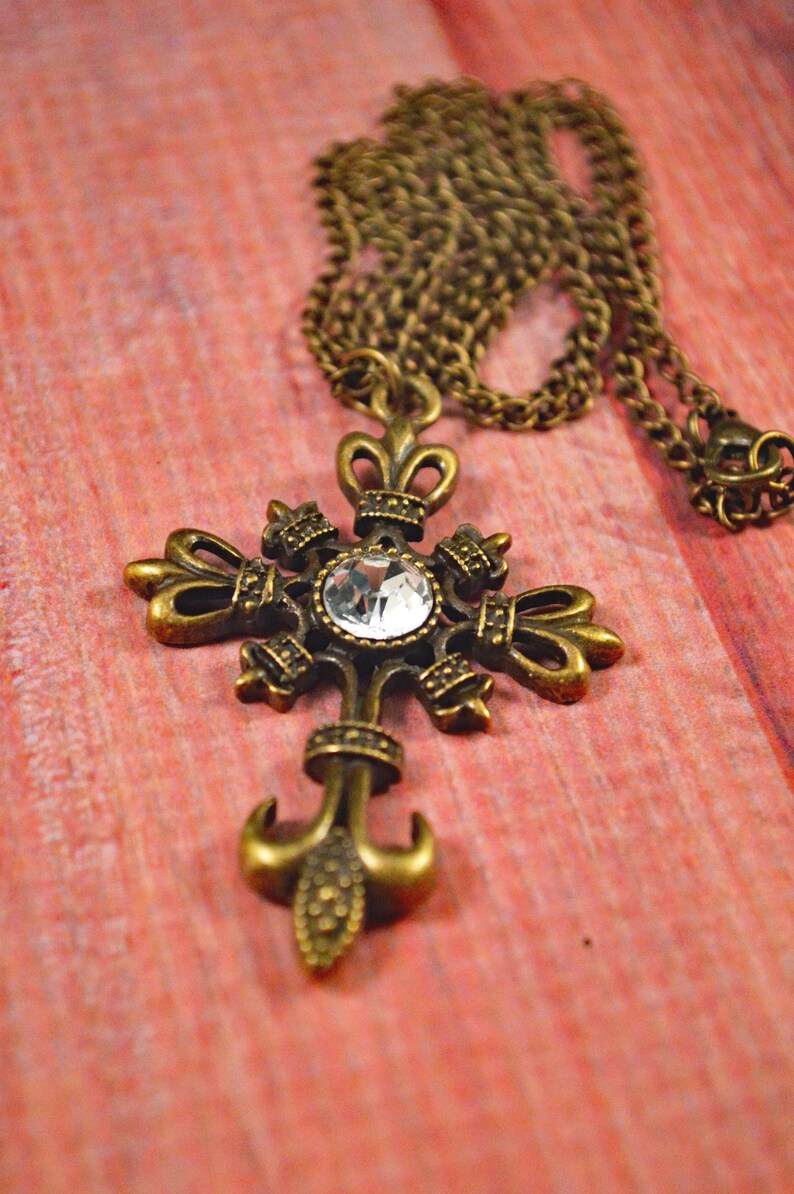 Cross Necklace Cross Jewelry Cross Gift Gift for Pastor - Etsy