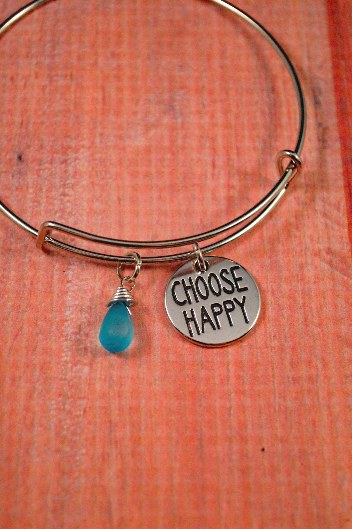 Positive Jewelry Positive Bracelet Word Bangle Word - Etsy