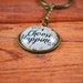 Positive Key Chain, Positive Gift, Happy Key Chain, Happy Key Ring ...