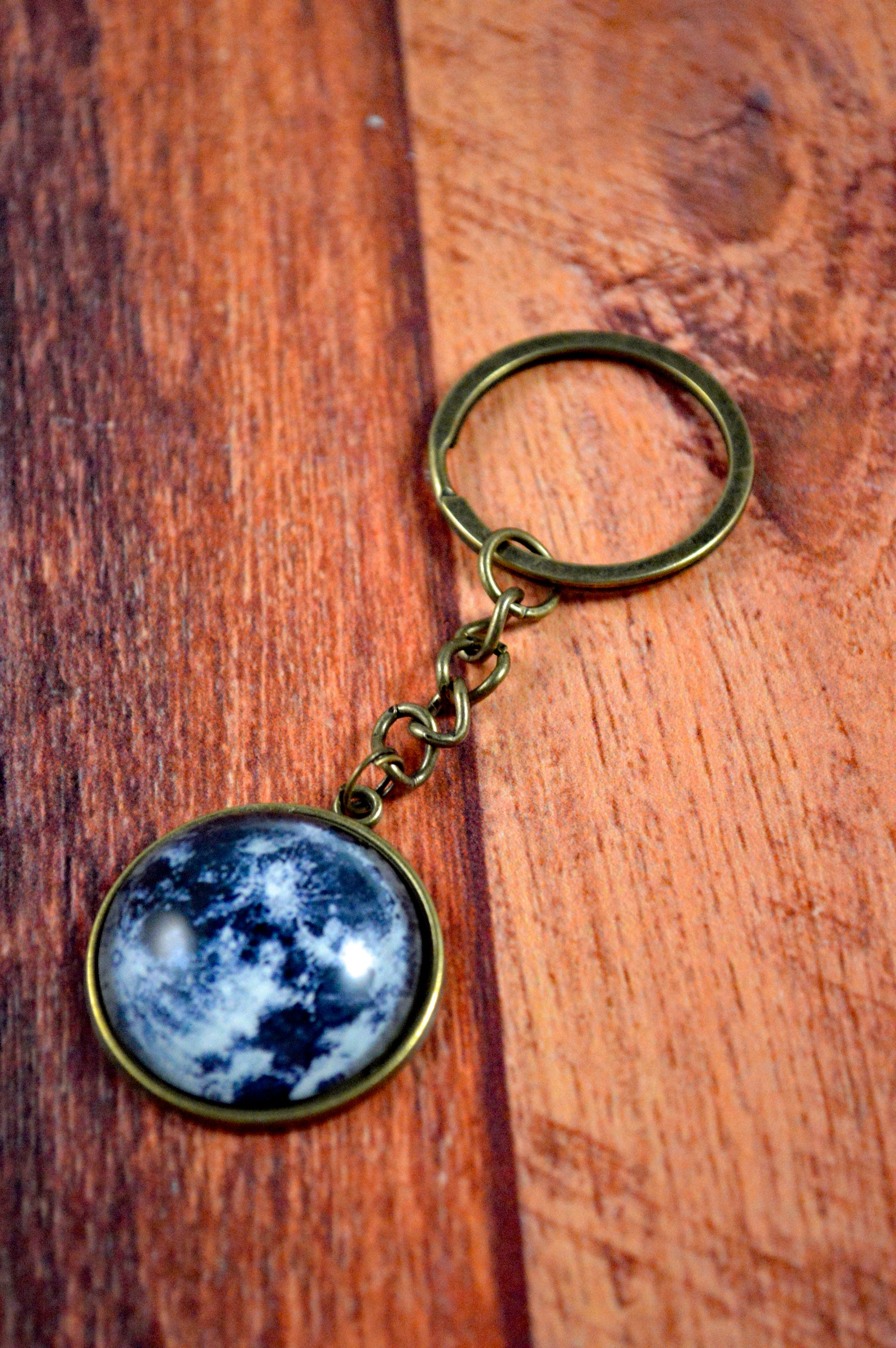 Moon Key Chain Moon Key Ring Space Key Chain Space Key - Etsy
