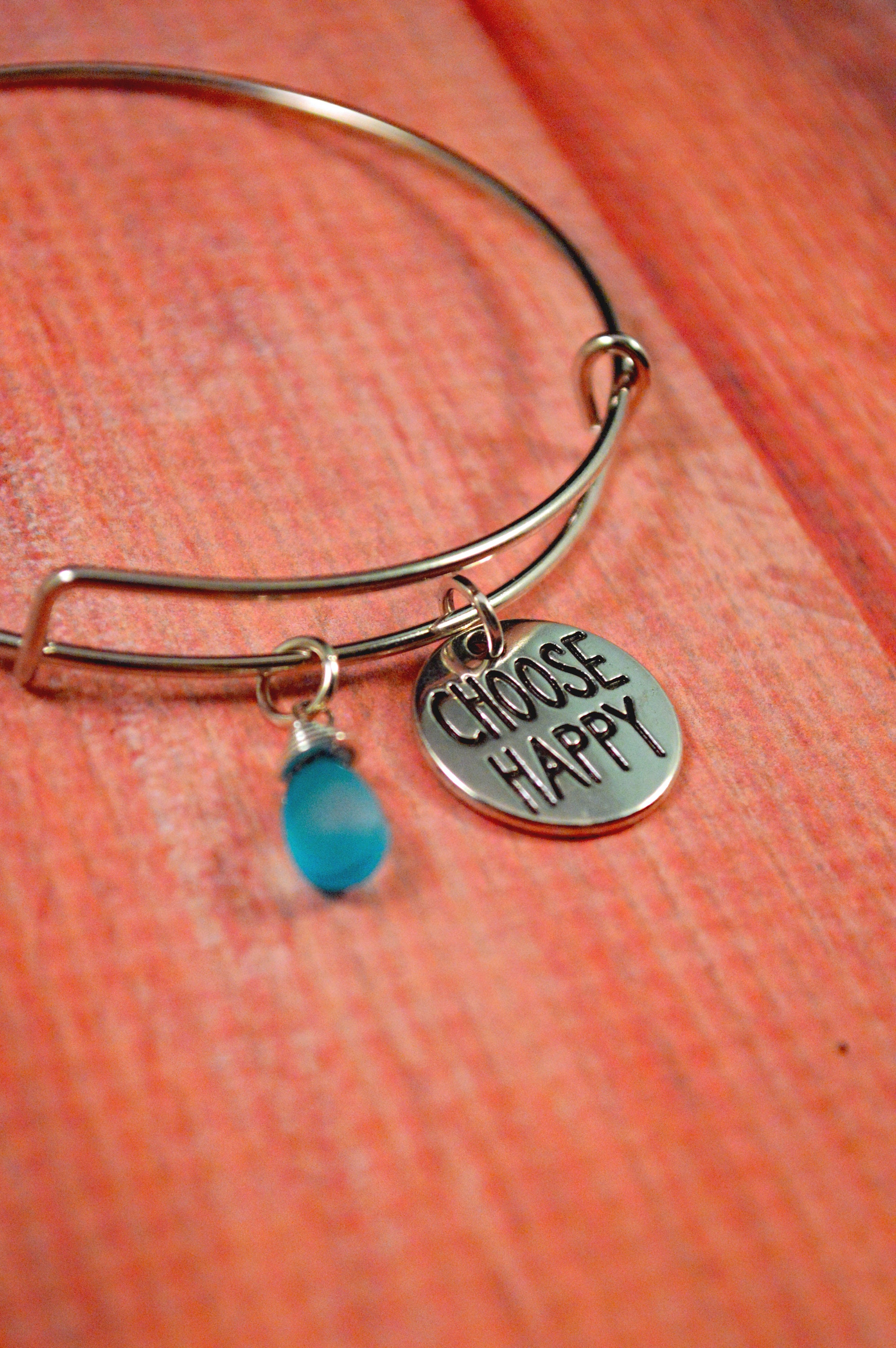 Positive Jewelry Positive Bracelet Word Bangle Word | Etsy