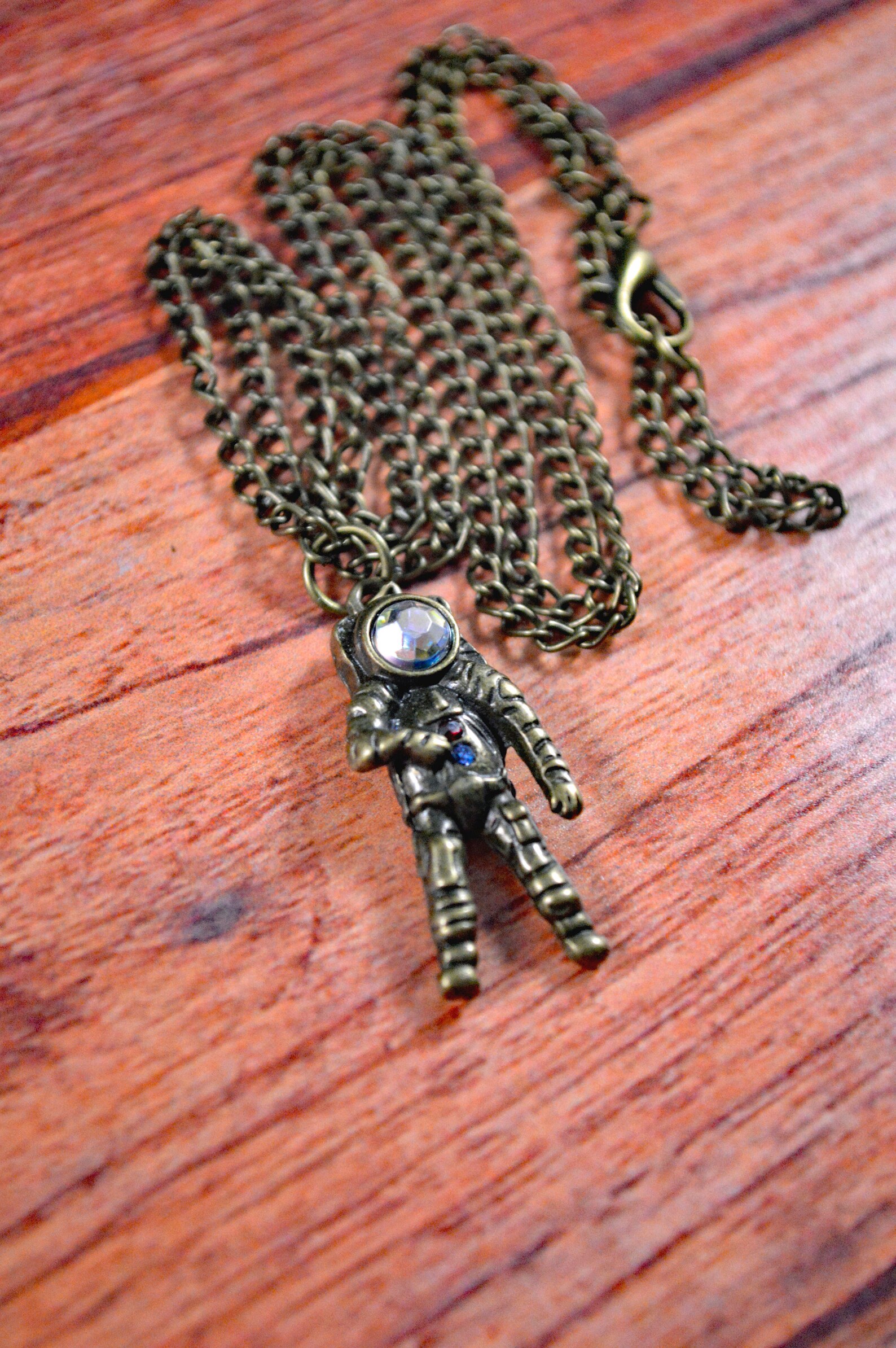 Astronaut Necklace Space Necklace Space Jewelry Earth | Etsy