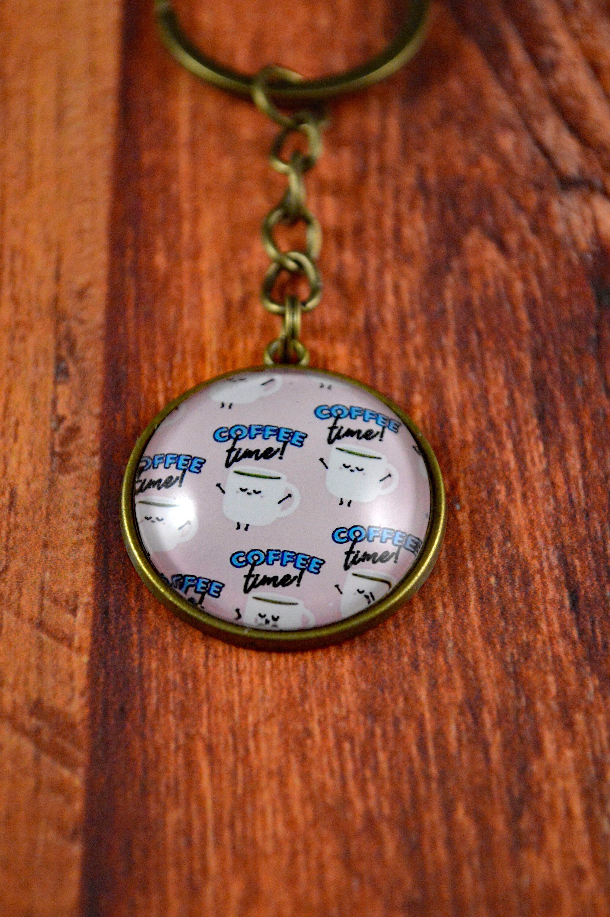 Coffee Key Chain Coffee Key Ring Coffee Bean Key Chain - Etsy UK