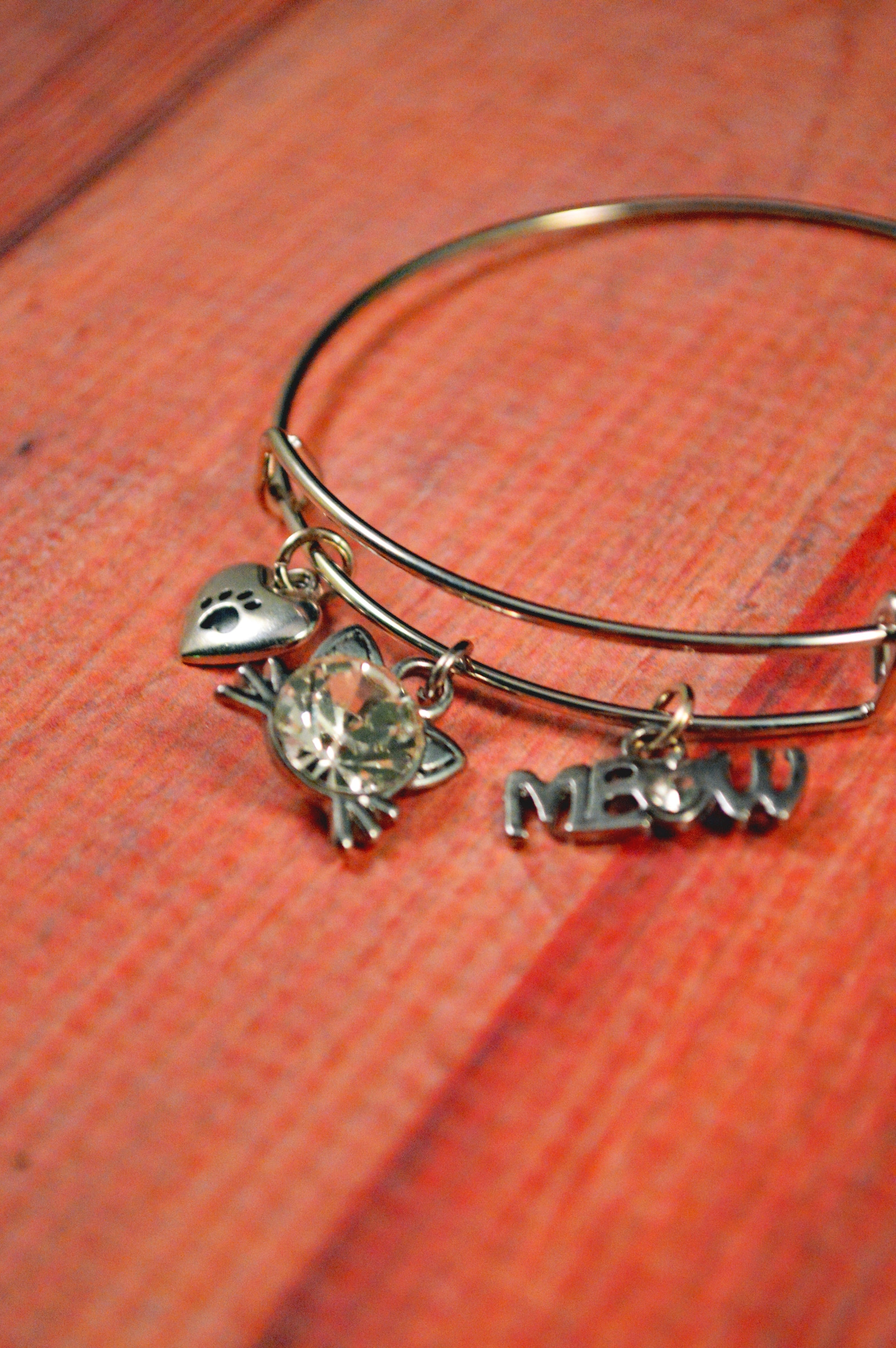 Meow Bangle Meow Jewelry Cat Bangle Cat Jewelry Cat Gifts - Etsy