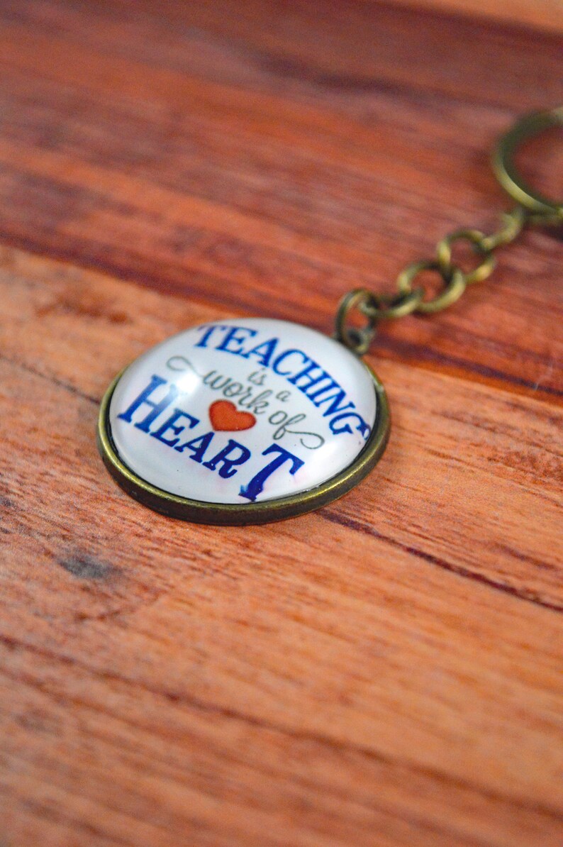 Teacher Gift Teacher Key Chain Teacher Key Ring Teaching - Etsy