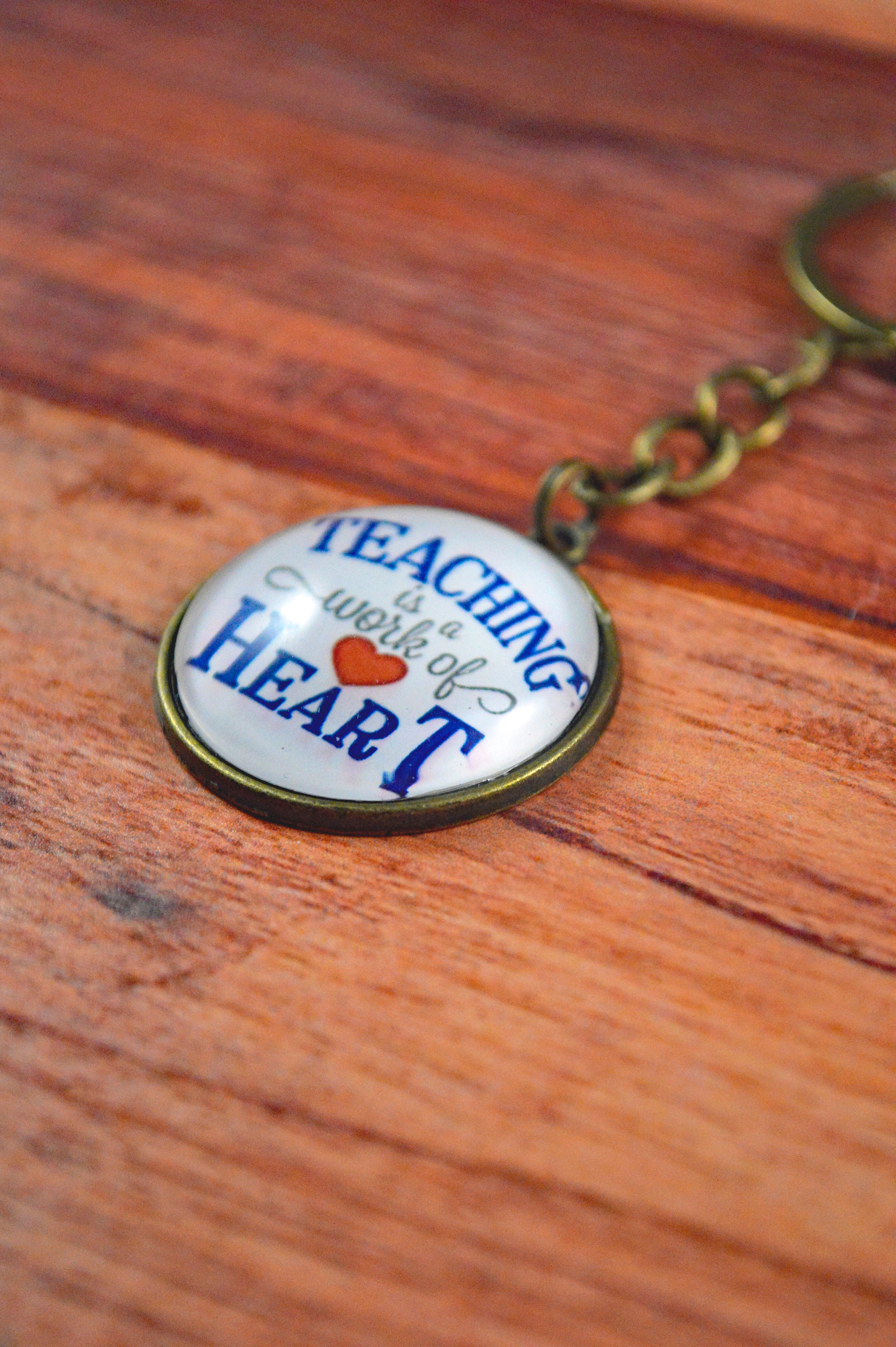 Teacher Gift Teacher Key Chain Teacher Key Ring Teaching - Etsy