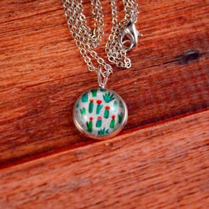 Cactus Jewelry, Cactus Necklace, Succulent Jewelry, Succulent Necklace ...