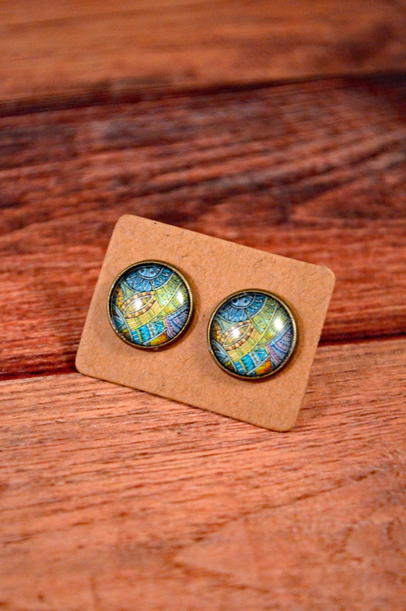 Art Studs Abstract Studs Abstract Art Studs Abstract - Etsy
