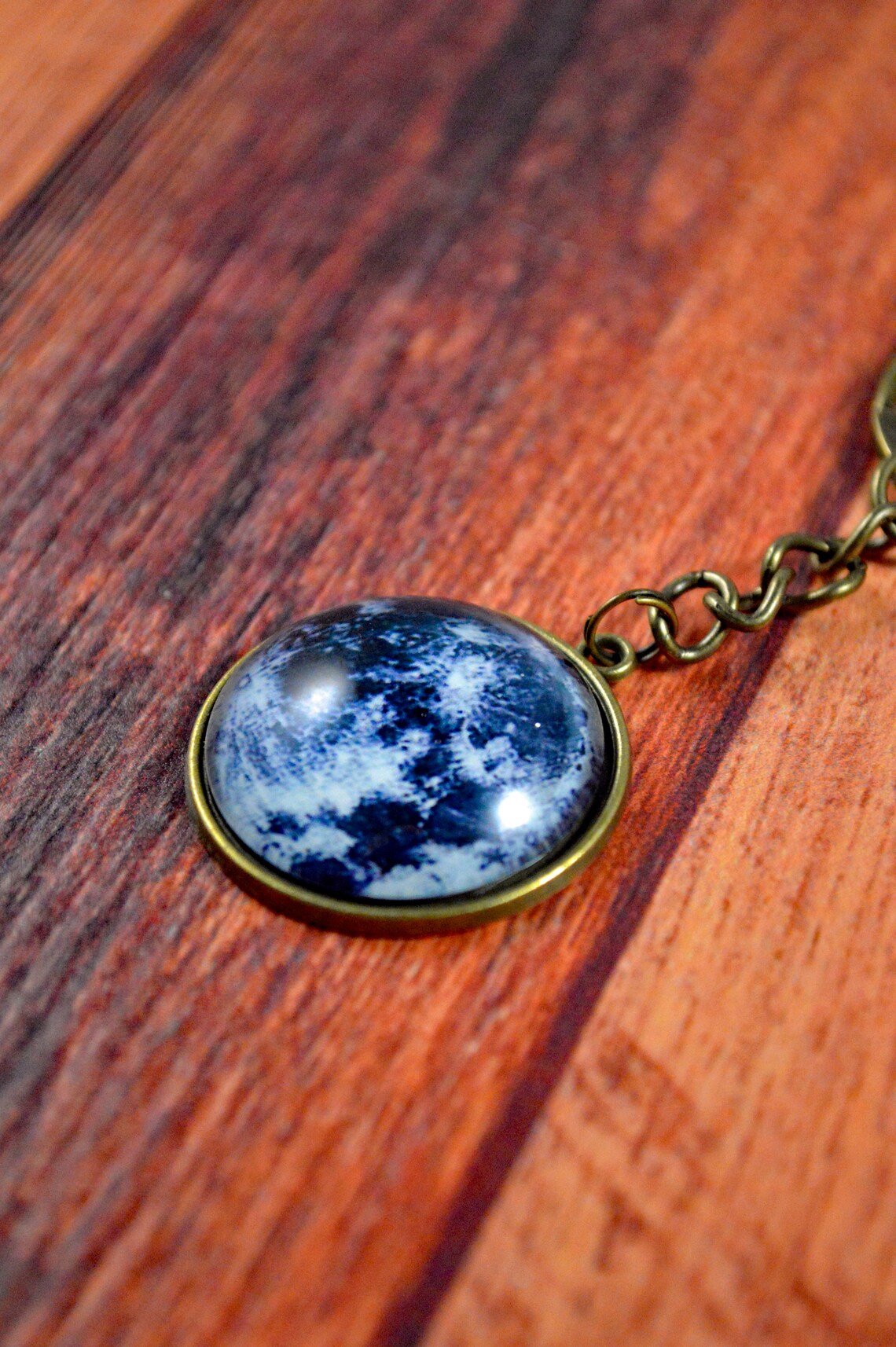 Moon Key Chain Moon Key Ring Space Key Chain Space Key - Etsy