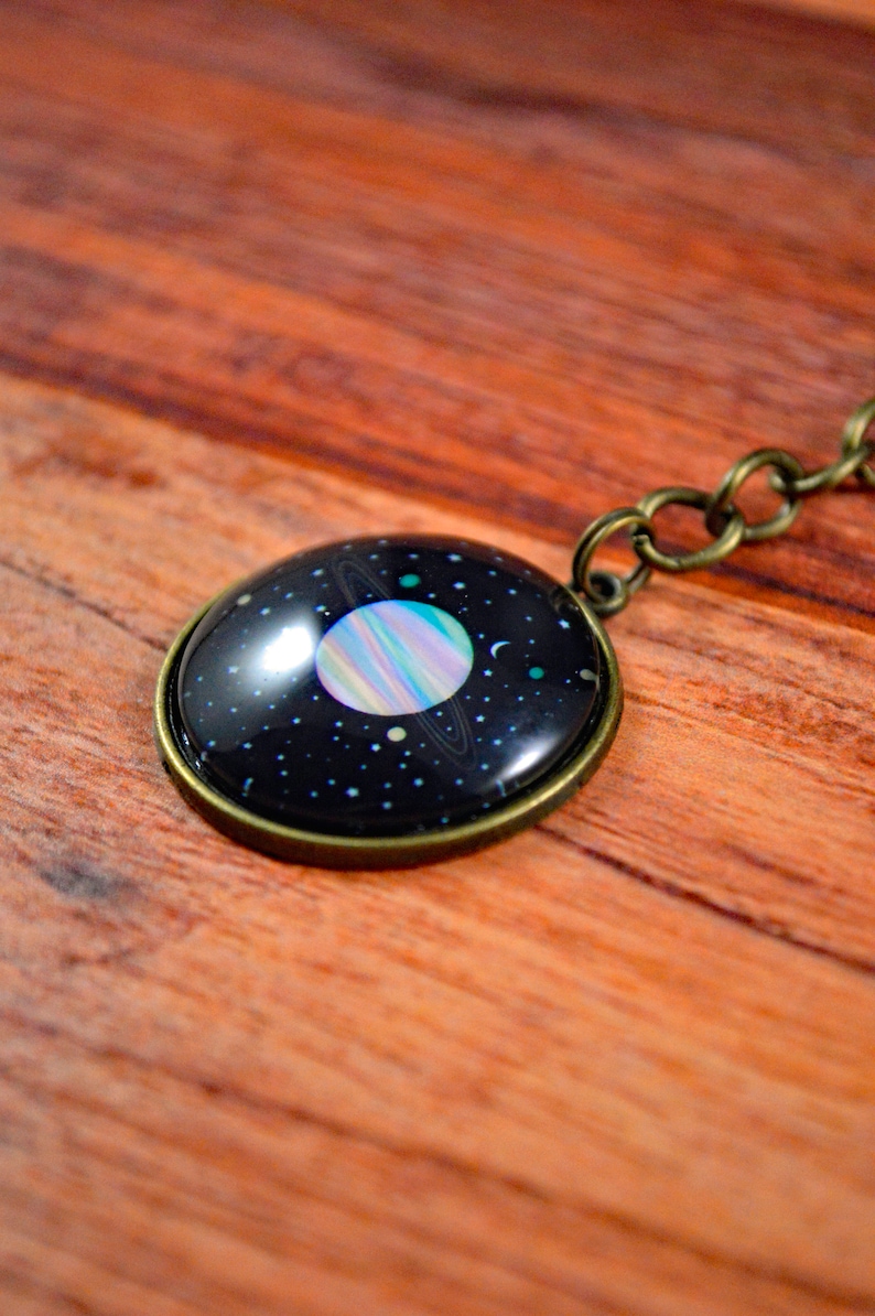 Planet Key Chain Planet Key Ring Space Key Chain Space Key - Etsy