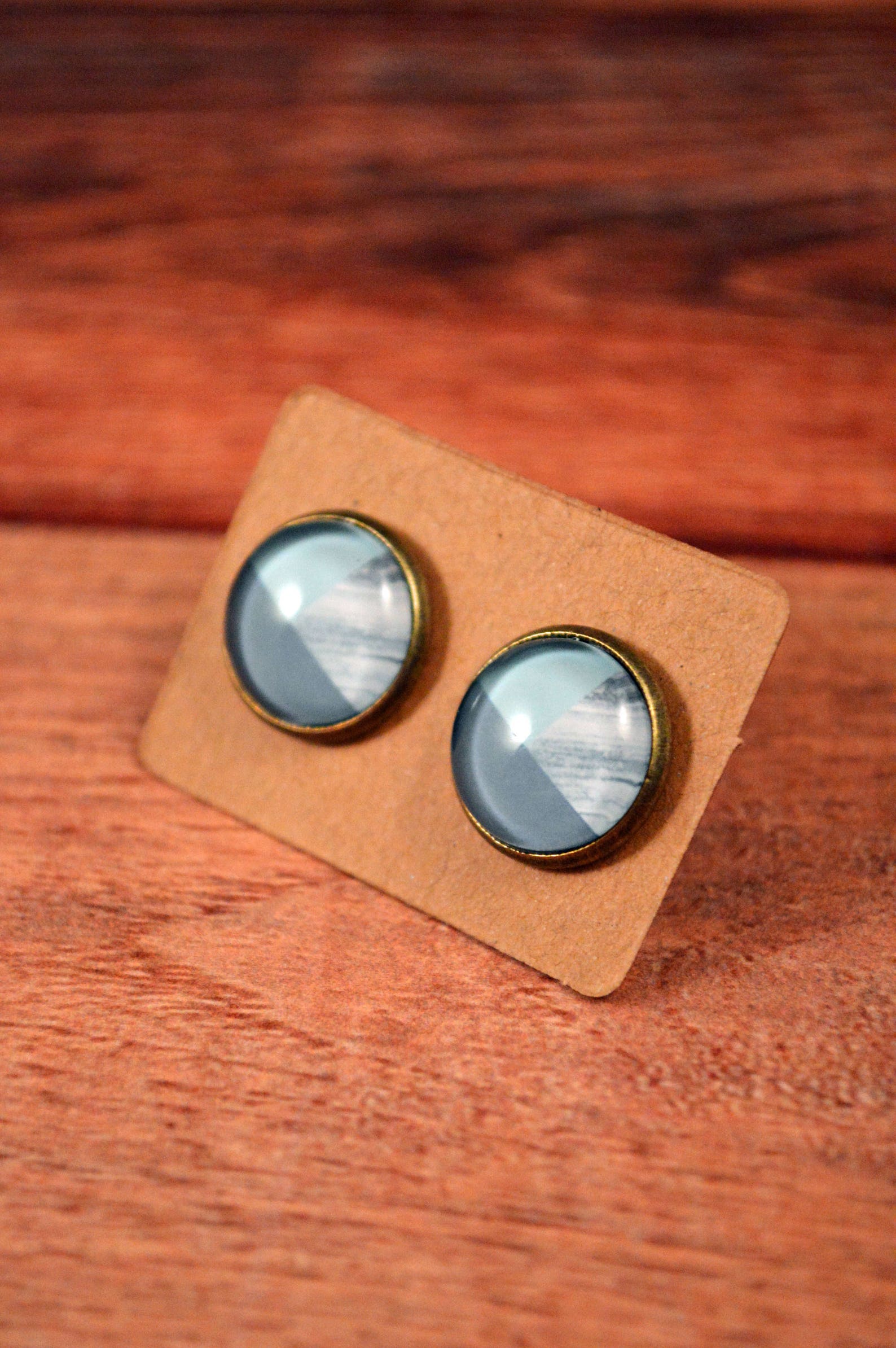 Modern Earrings Modern Jewelry Modern Studs Office Gifts | Etsy