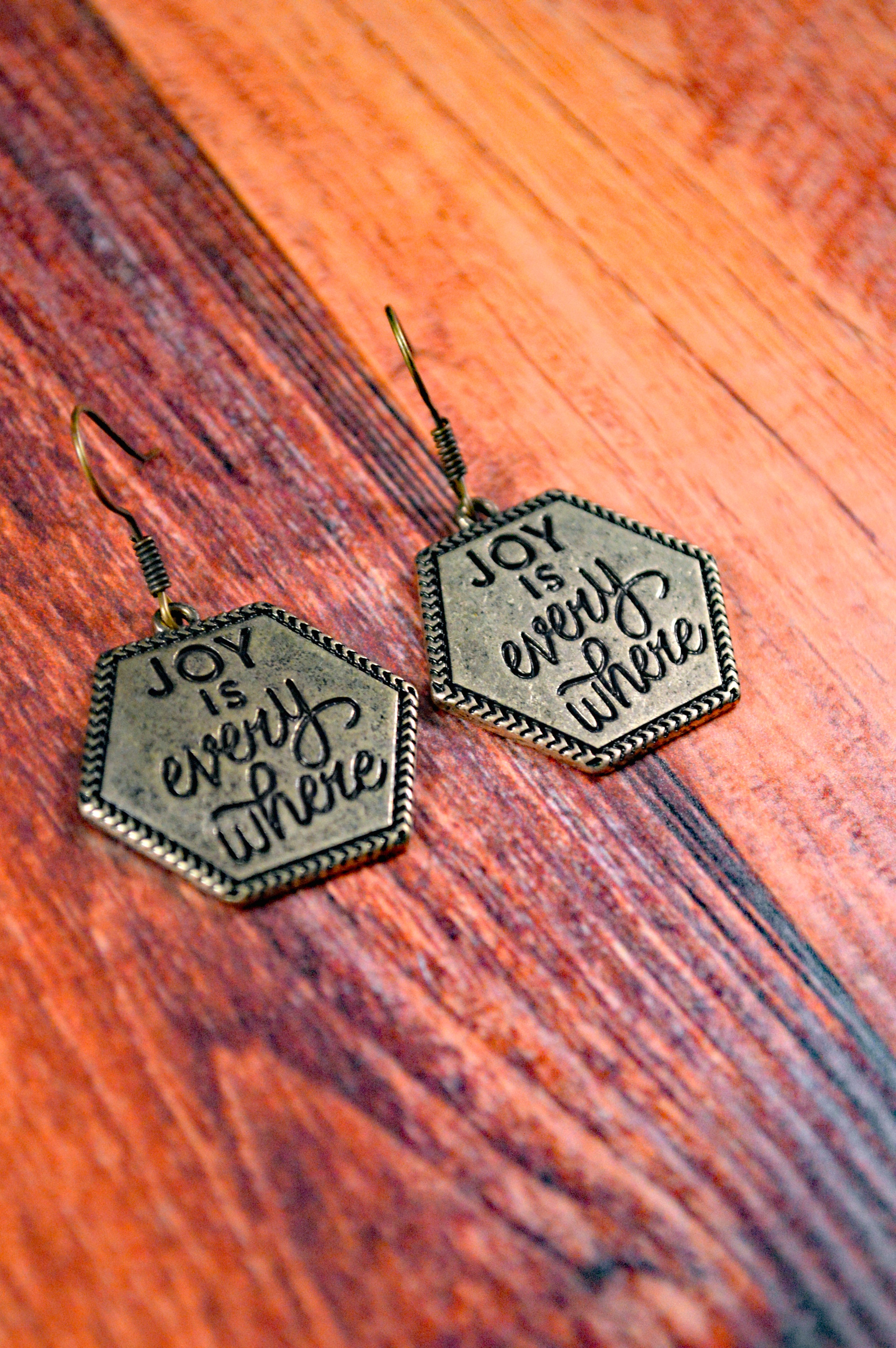 Positive Earrings Positive Jewelry Joy Jewelry Joy - Etsy UK