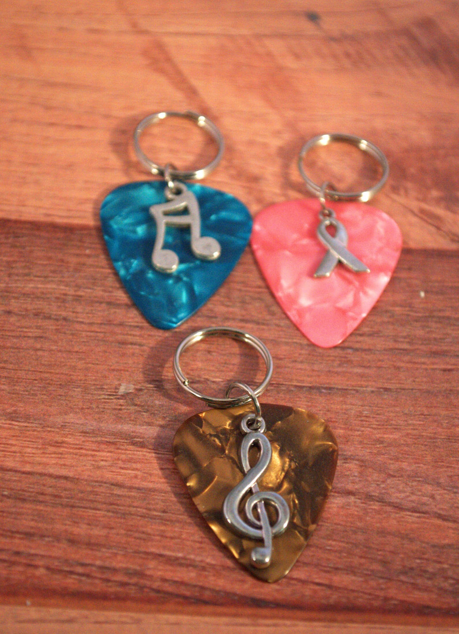 Guitar Pick Keychain, Guitar Picks, Guitar Pick, Music Key Chain ...
