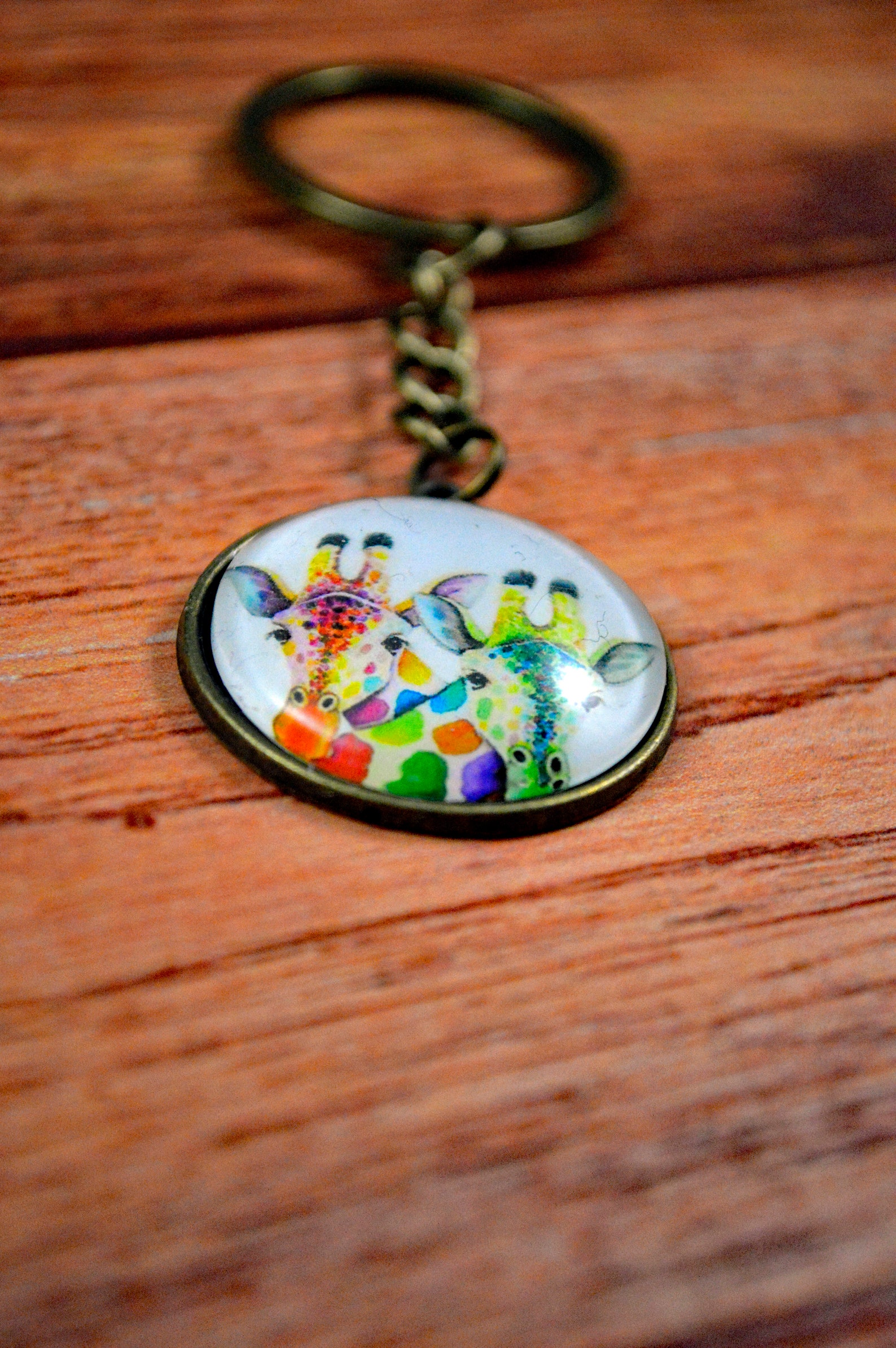 Giraffe Key Chain Giraffe Gift Cute Giraffe Key Giraffe Key | Etsy