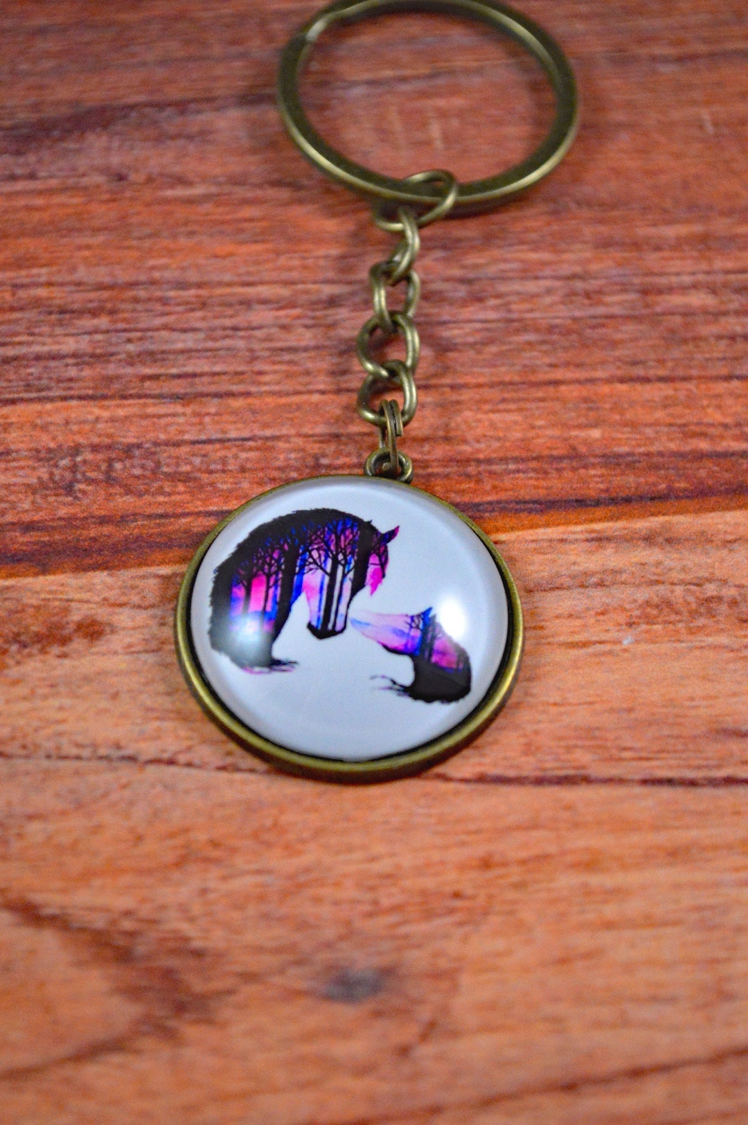 Bear Key Chain, Bear Key Ring, Bear Gift, Hunter Gift, Hunting Gift ...