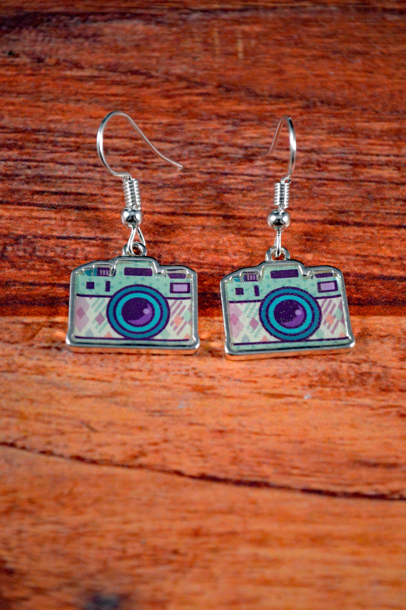 Camera Earrings Photography Gift Camera Jewelry Small - Etsy
